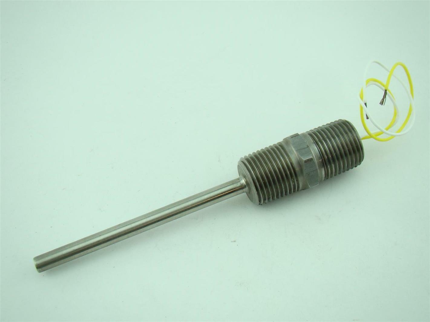5" Stainess 2wire Thermocouple Probe Threaded 1/2" NPT | Joseph Fazzio ...