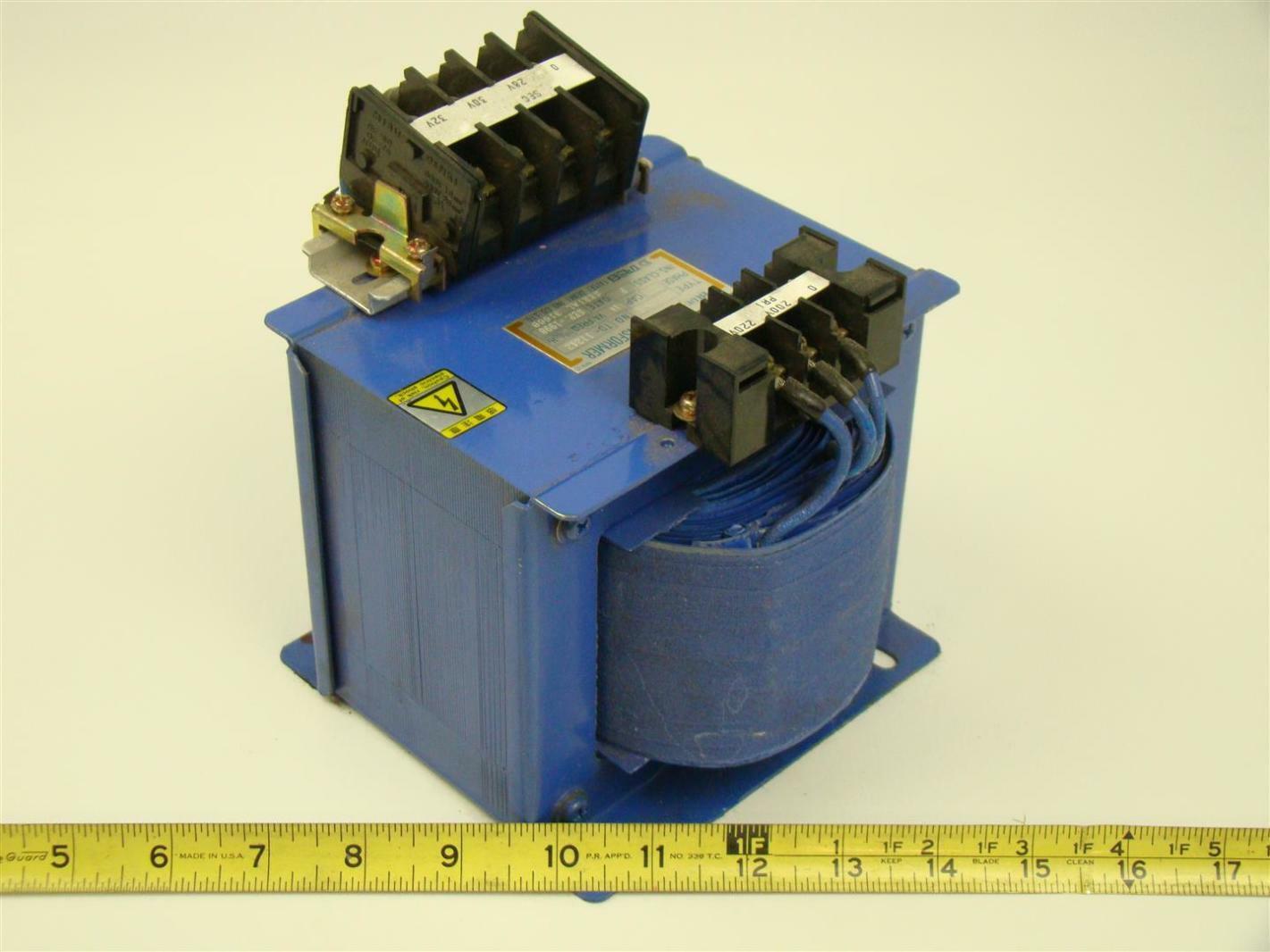 Blue 1000va Power Transformer 1PH TD-11242 ST1-1k-Z | Joseph Fazzio ...