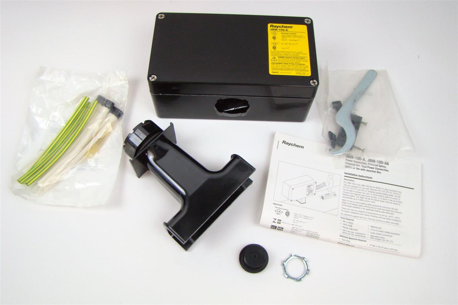 Raychem Power Connection Power Splice Powered Tee JBM-100-A