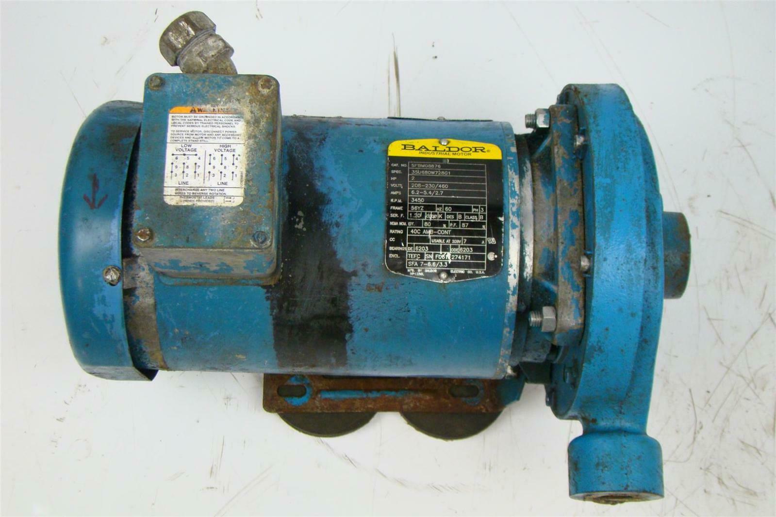Goulds MCC Centrifugal 2HP Pump 1MC1G5A0 208-230/460v 3PH | Joseph ...