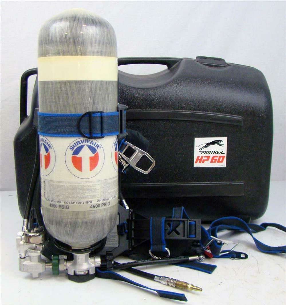 Panther Survivair compressed air tank (EMPTY) HP60 4500PSIG 60Min ...