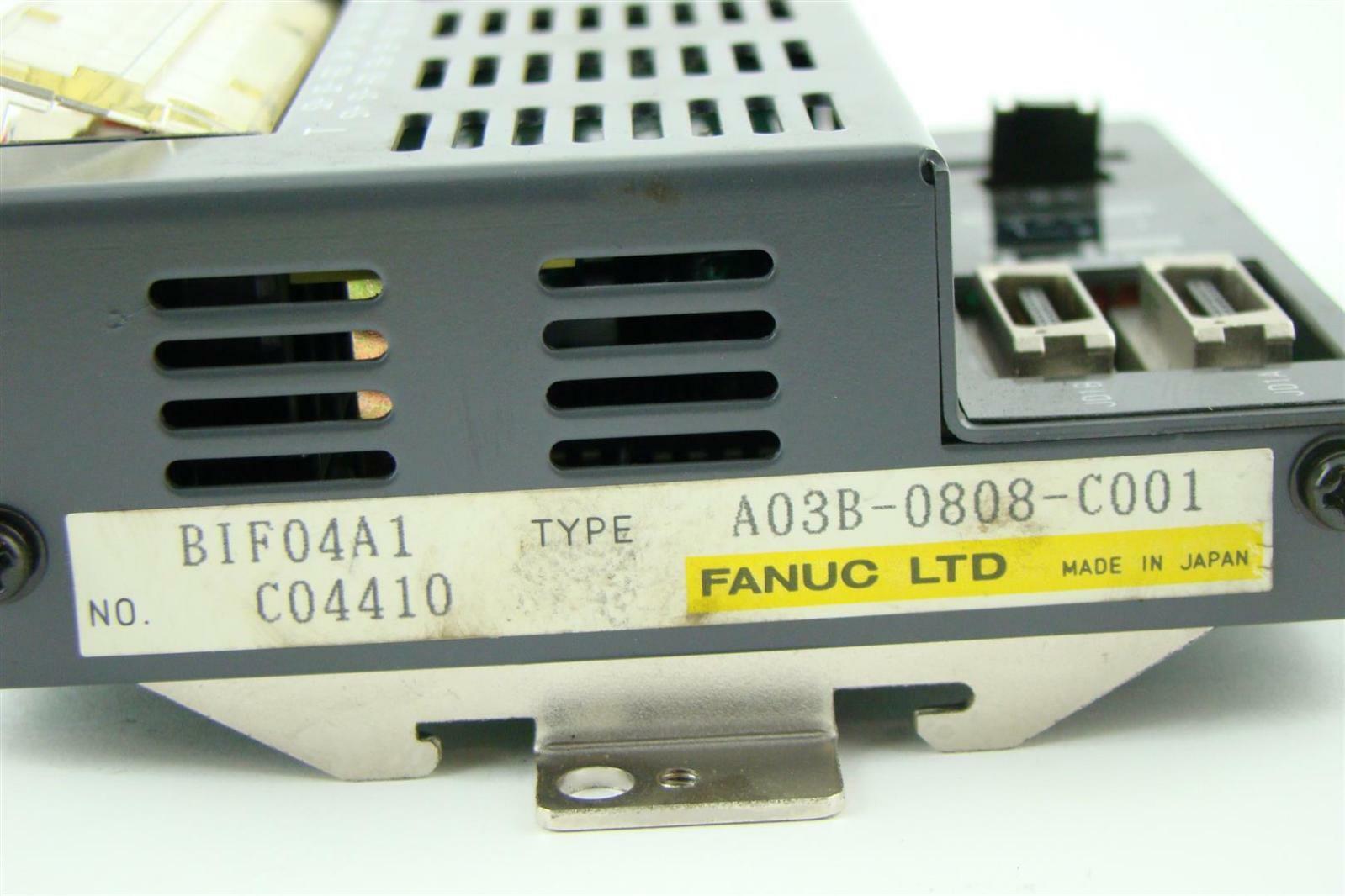 Fanuc Interface Module BIF04A1 A03B-0808-C001 | Joseph Fazzio, Incorporated