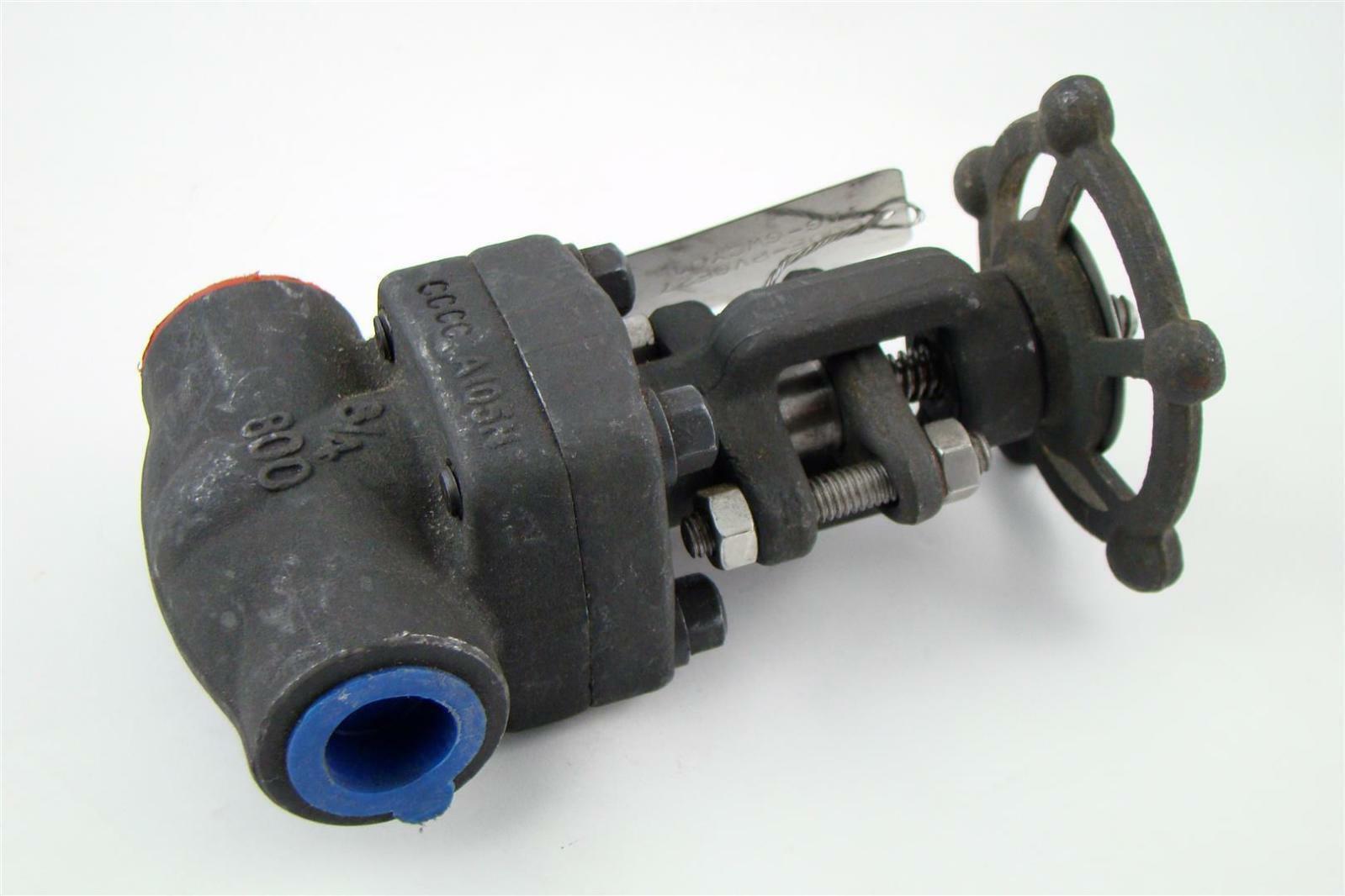Newco 3/4" Class 800 Cast Iron Gate Valve 18X-FS2-RP-NC | Joseph Fazzio ...