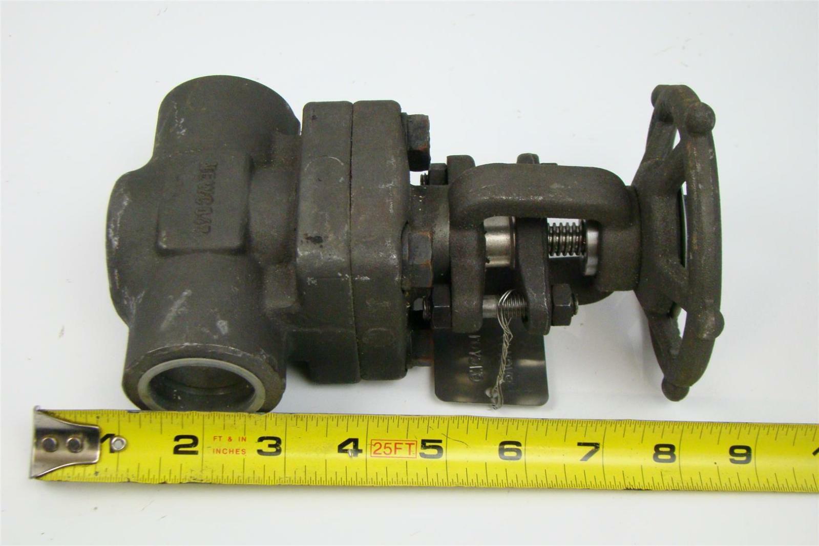Newco 1" Class 800 Cast Iron Gate Valve 47 18X-FS2-RP-NC-NACE | Joseph ...