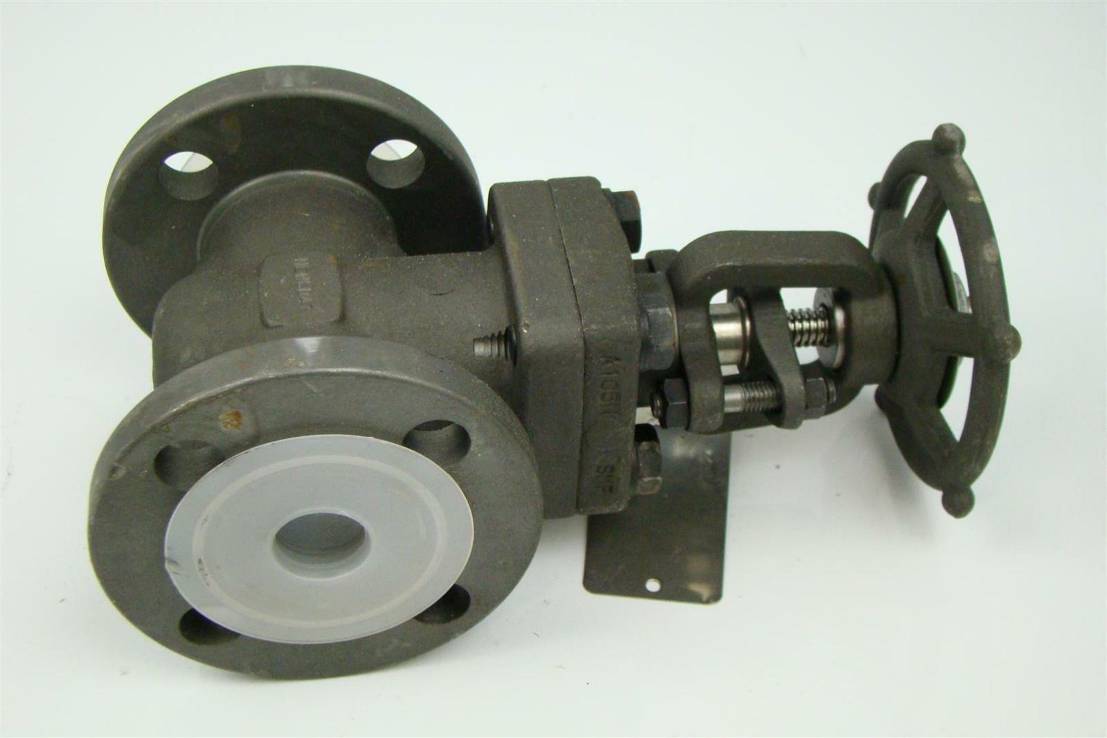 Newco 1" Class 800 Cast Iron Gate Valve 47 11F-FS2-RP-INT-NC-NACE ...