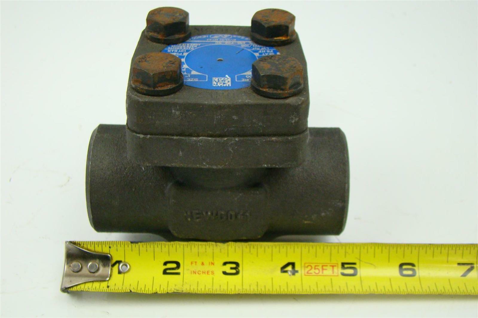 Newco 1" Class 800 Cast Iron Check Valve 48S-FS2-NC | Joseph Fazzio ...