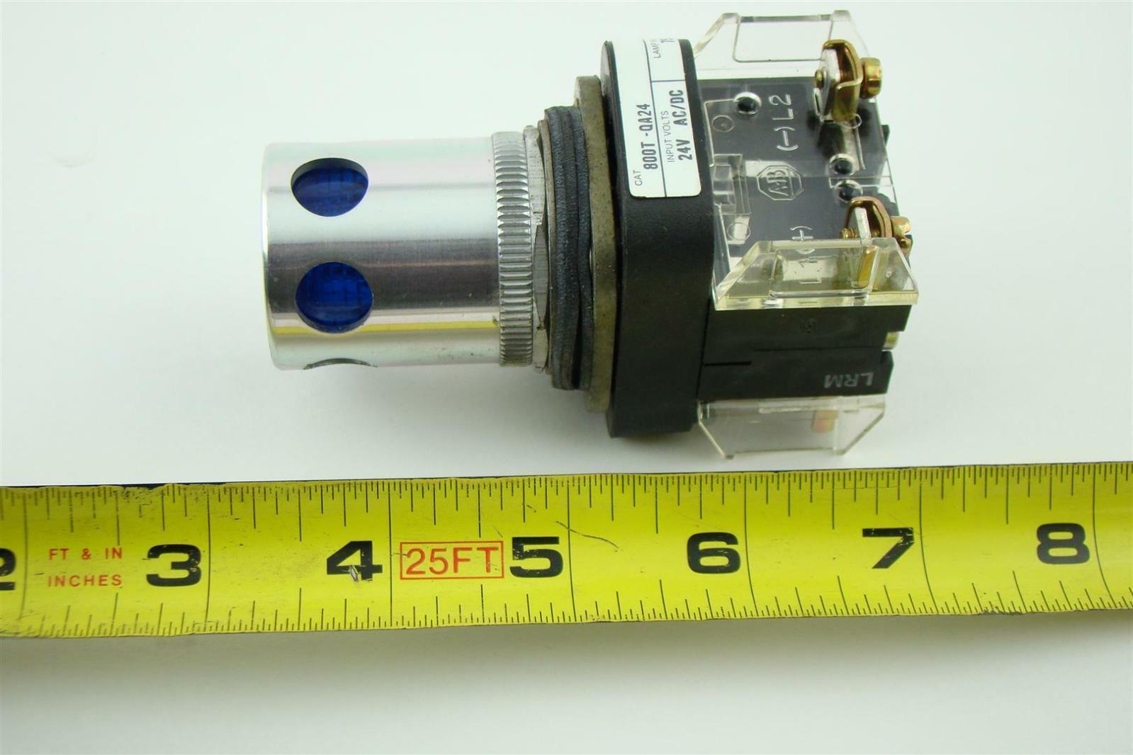 Allen-Bradley 30.5MM CONTACT PB-ILLUM 24V 757 800T-QA24 | Joseph Fazzio ...