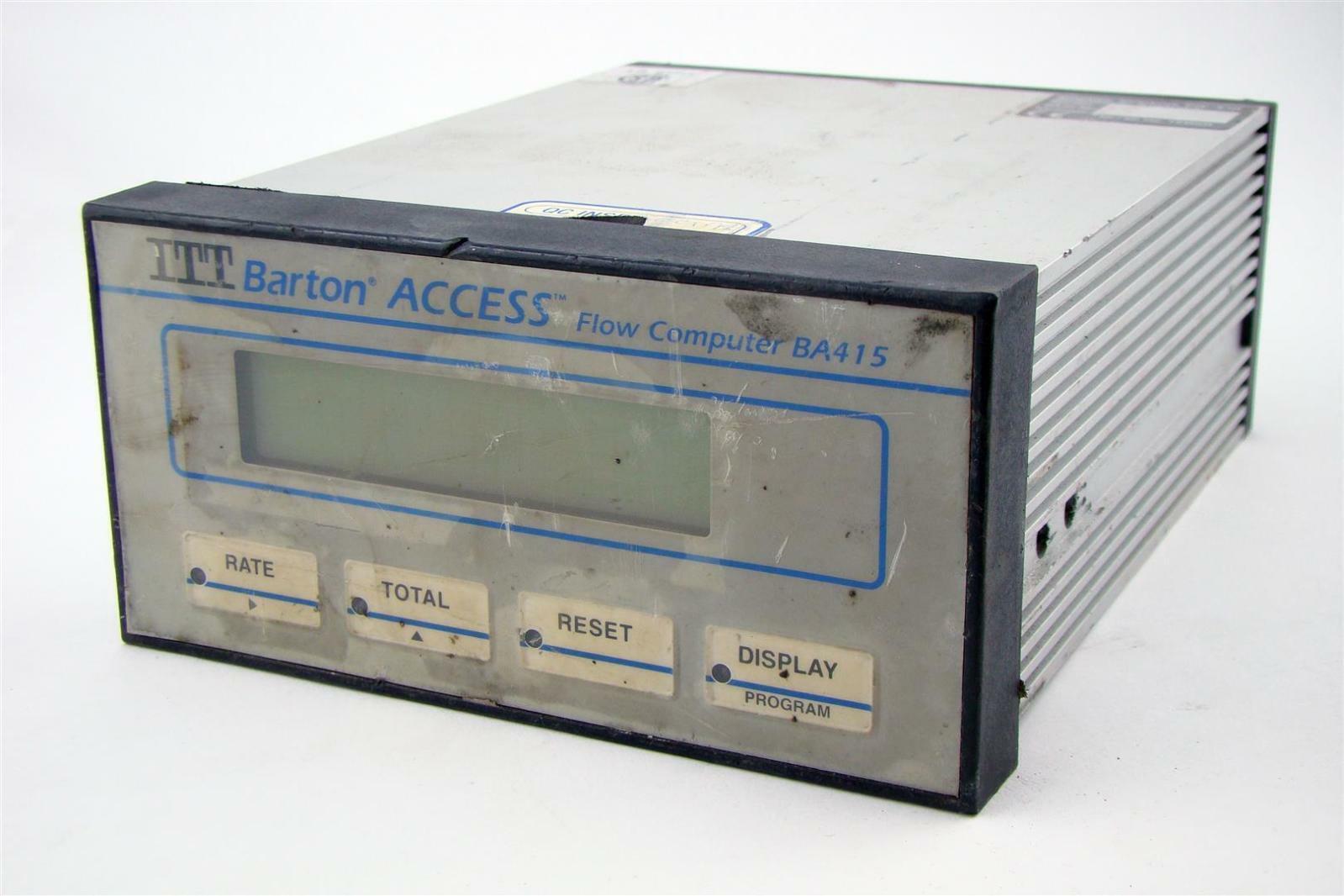 ITT Barton Access Flow Computer 110Vac 15Watt 4E5R.11A BA415 | Joseph ...