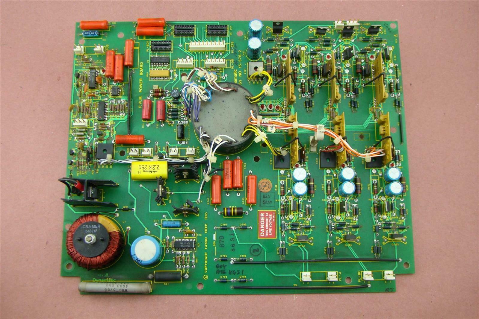 P.W.M Power Circuit Board, Dynamic - 70-228-2, ASSY NO 15-576-2 ...