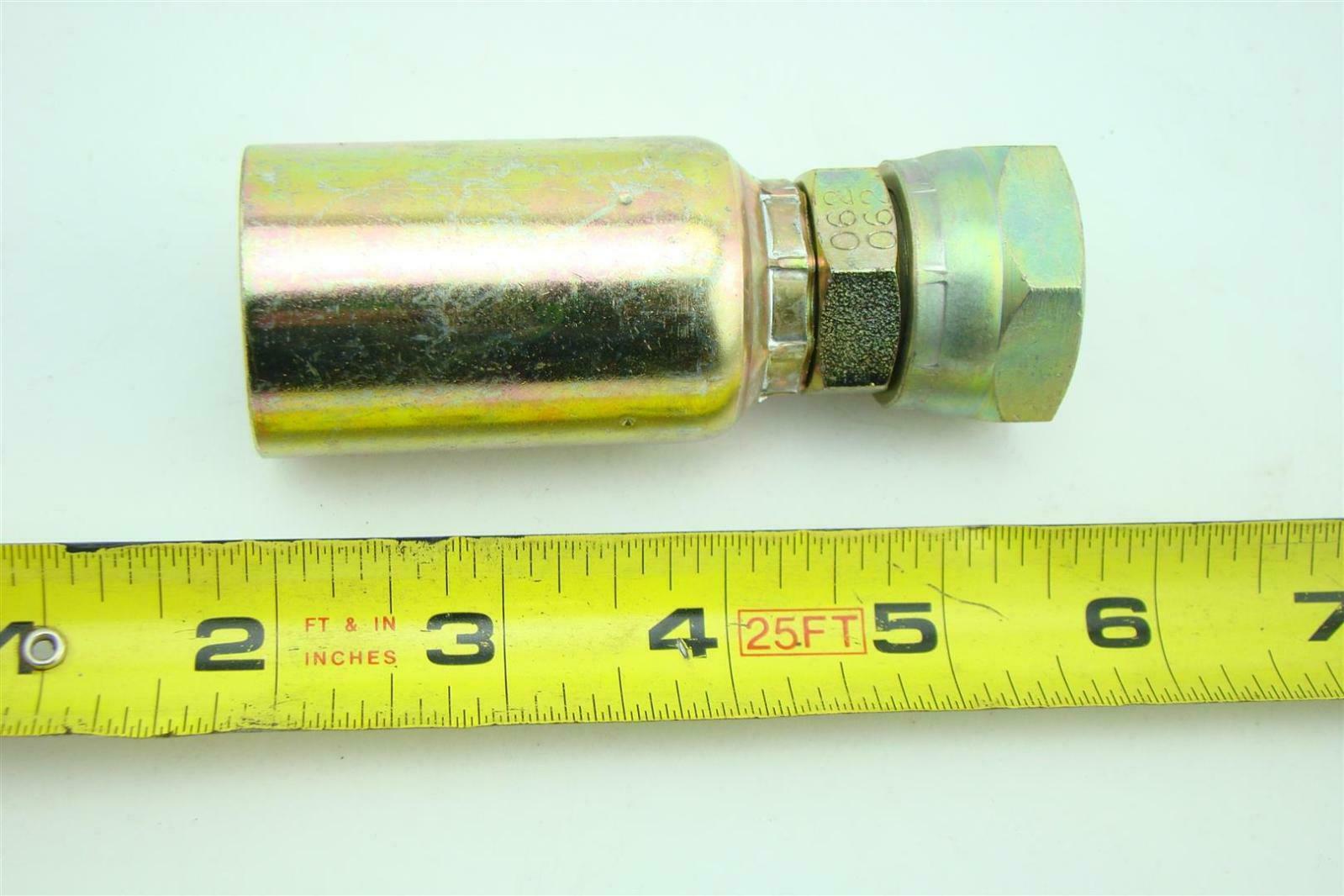 Lawson Weatherhead 3/4 Female Crimp-On to 3/4-14 Female NPSM Threaded ...