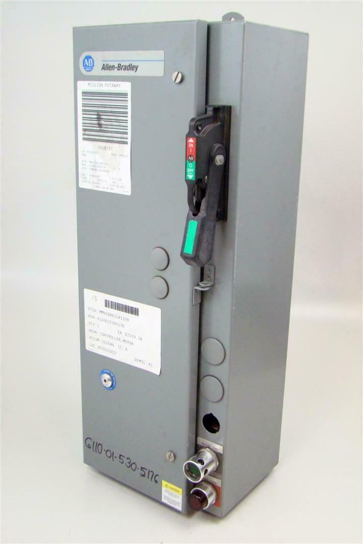 Allen Bradley Combination Starter 480/120V 3PH 3R/4/12 512-NX67 ...