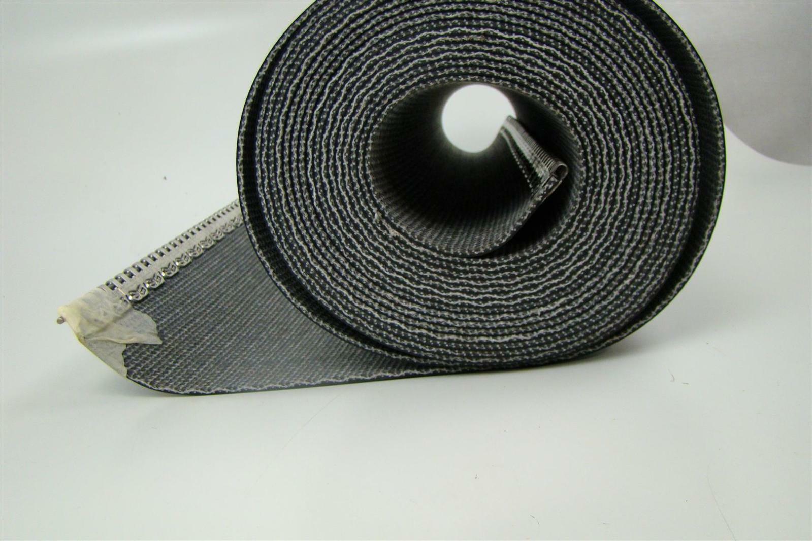 Ammeraal Beltech 25ft Flexam Black PVC Wonder/Hostess Conveyor Belt SS ...