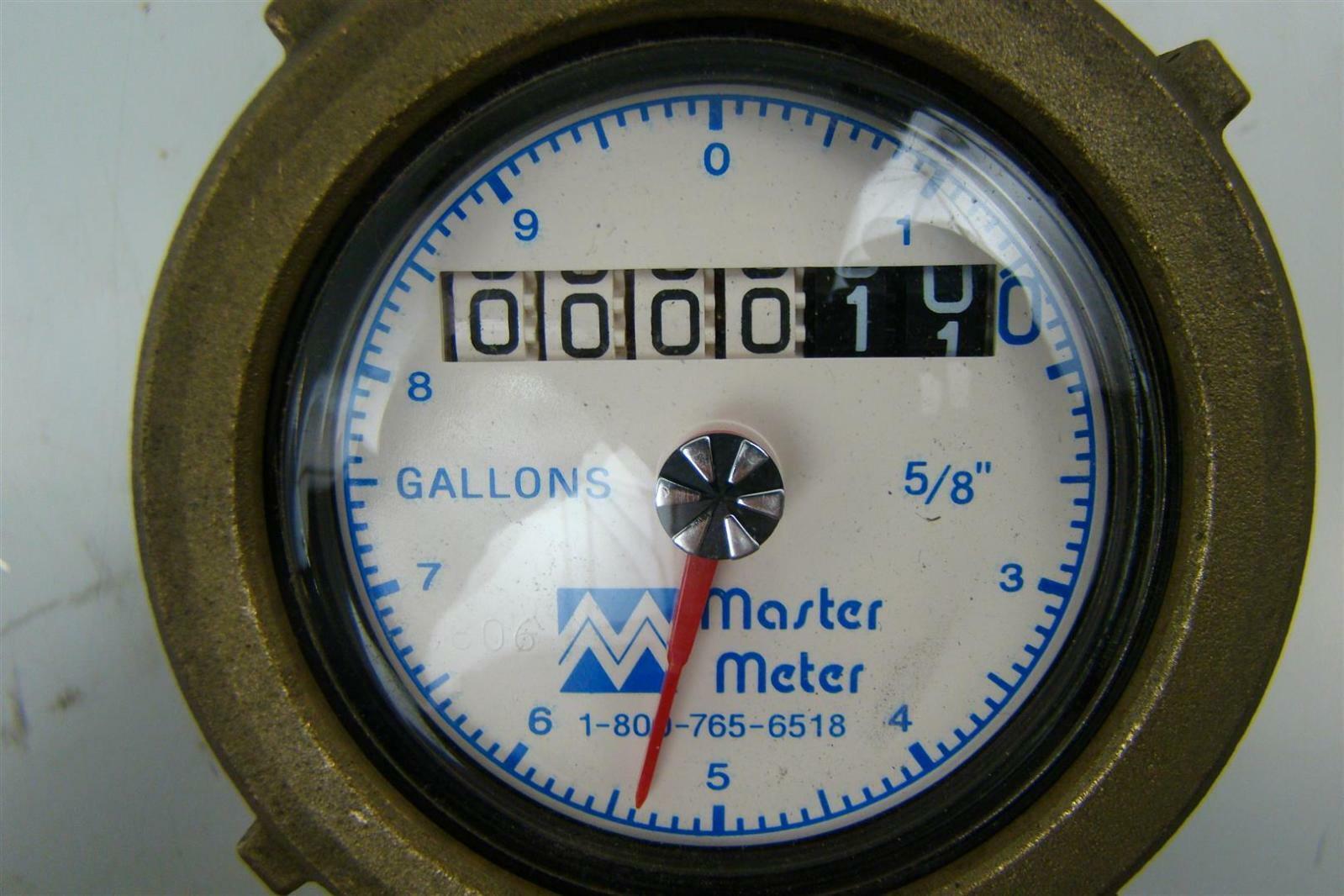 Master Meter Brass Model 5/8" x 3/4" x 7 1/2" High 99.5 MM3 | Joseph ...