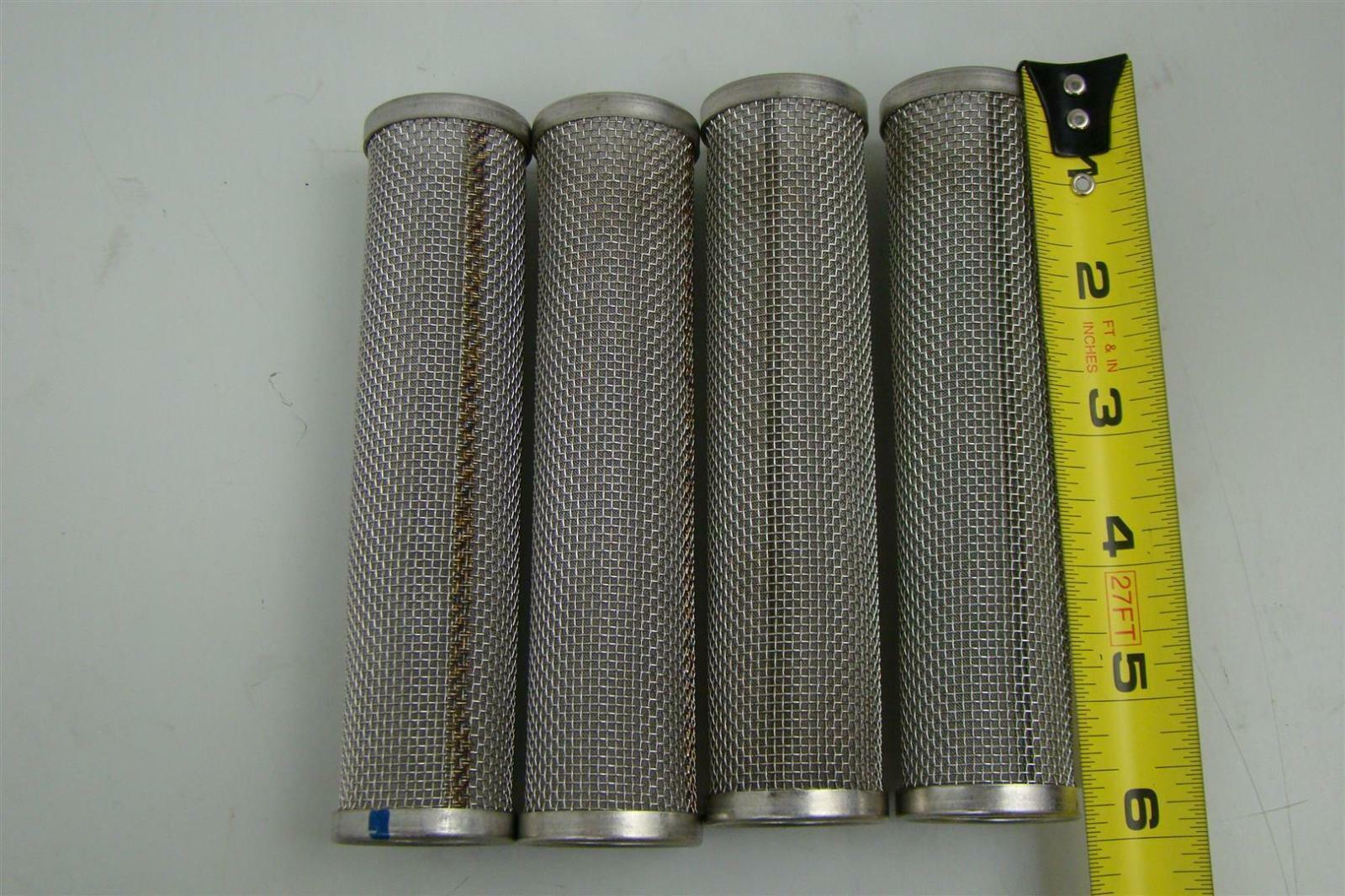 (4pcs) Stainless Steel Cylinder Filters 1 1/2" Diam 203MC3 | Joseph ...