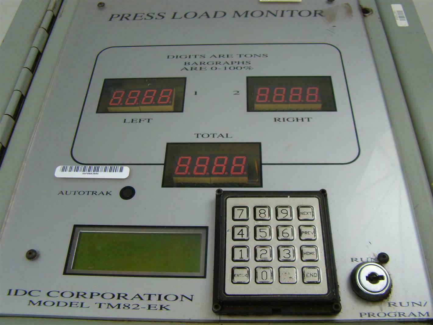 IDC Press Load Monitor TM82-EK | Joseph Fazzio, Incorporated
