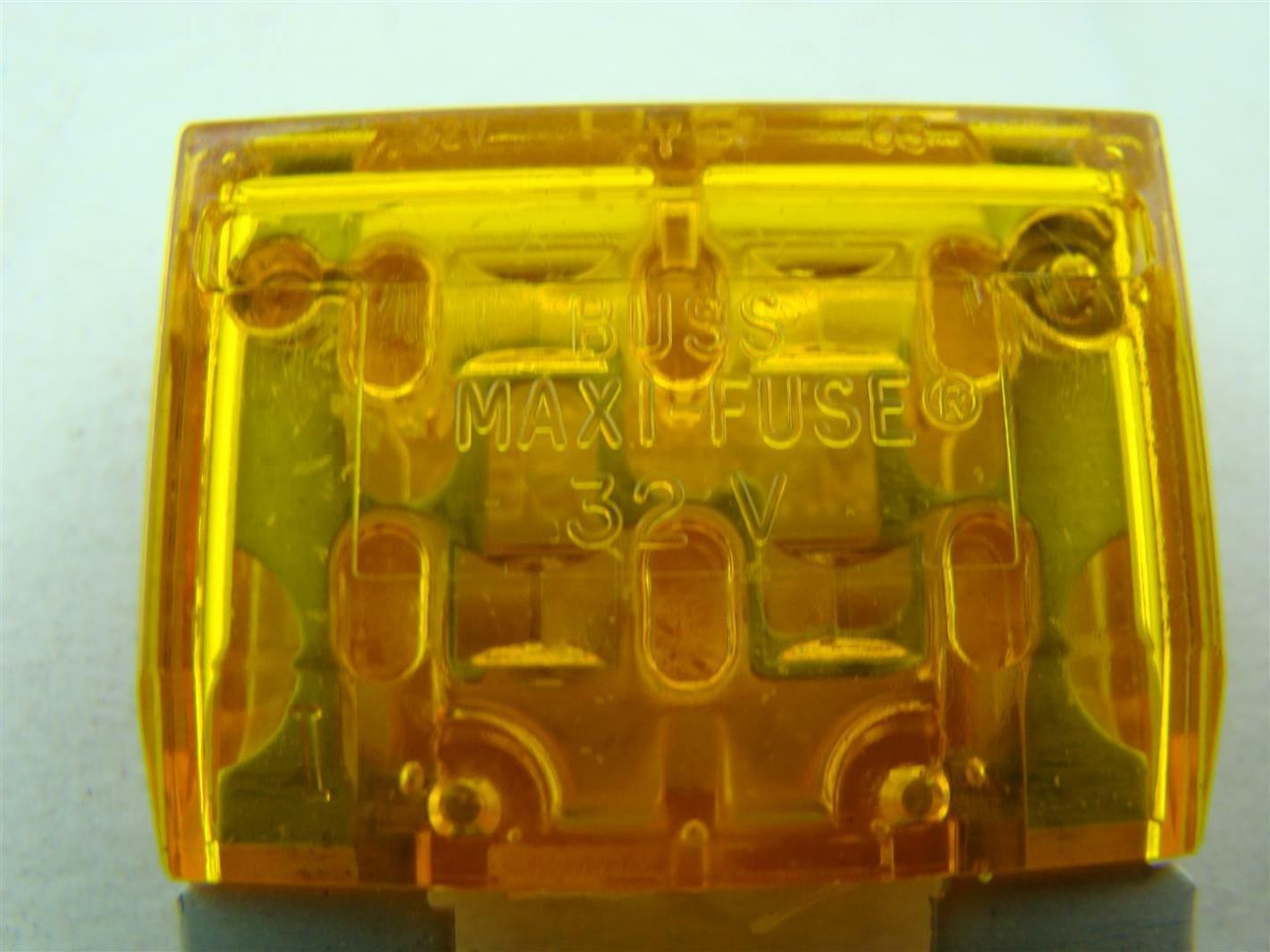 (10 pcs) Buss Fuses Maxi Fuse Max-20 | Joseph Fazzio, Incorporated