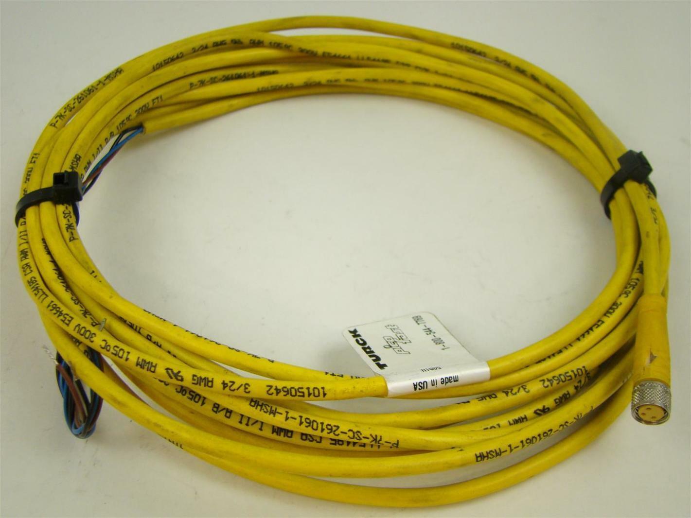 Turck Pico Fast Cable Connector U2515-17 | Joseph Fazzio, Incorporated