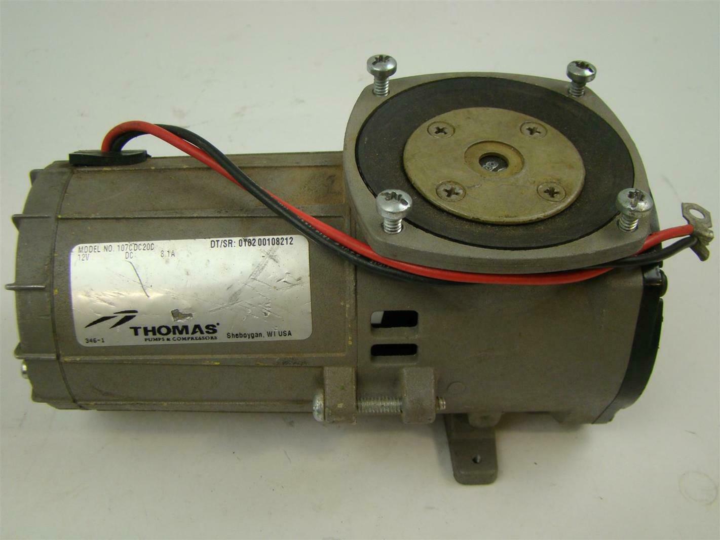 Thomas 107CDC20C Pump 12V 8.1A | Joseph Fazzio, Incorporated