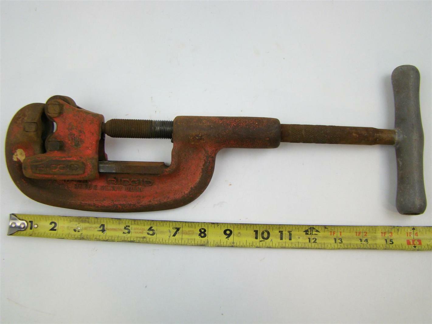 Ridgid Heavy Duty Pipe Cutter tool, 1-2 , 2A | Joseph Fazzio, Incorporated