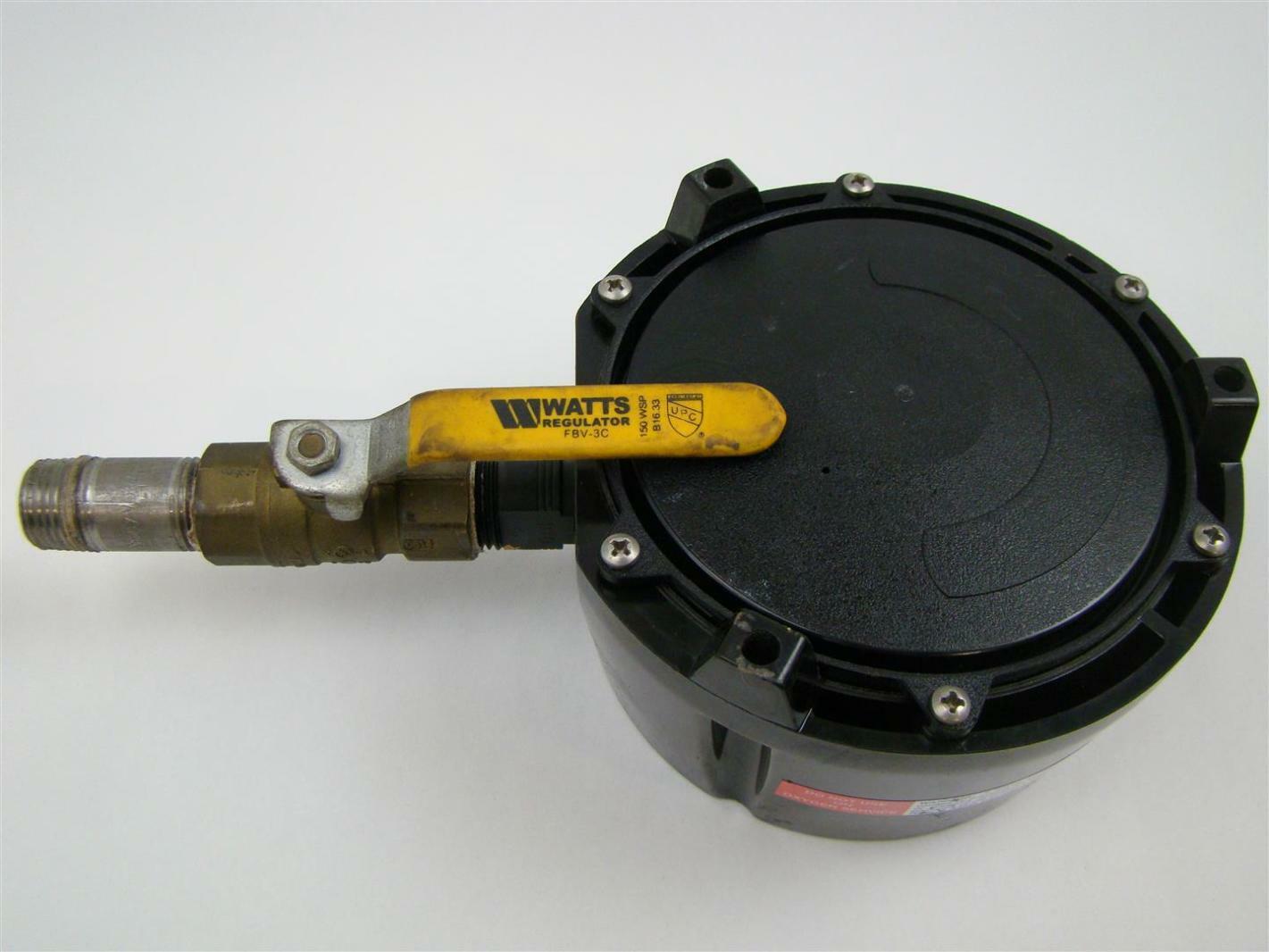 Ashcroft, 100 PSI (7 Bar) Pressure Gauge , Tube and Socket: AISI 316 ...