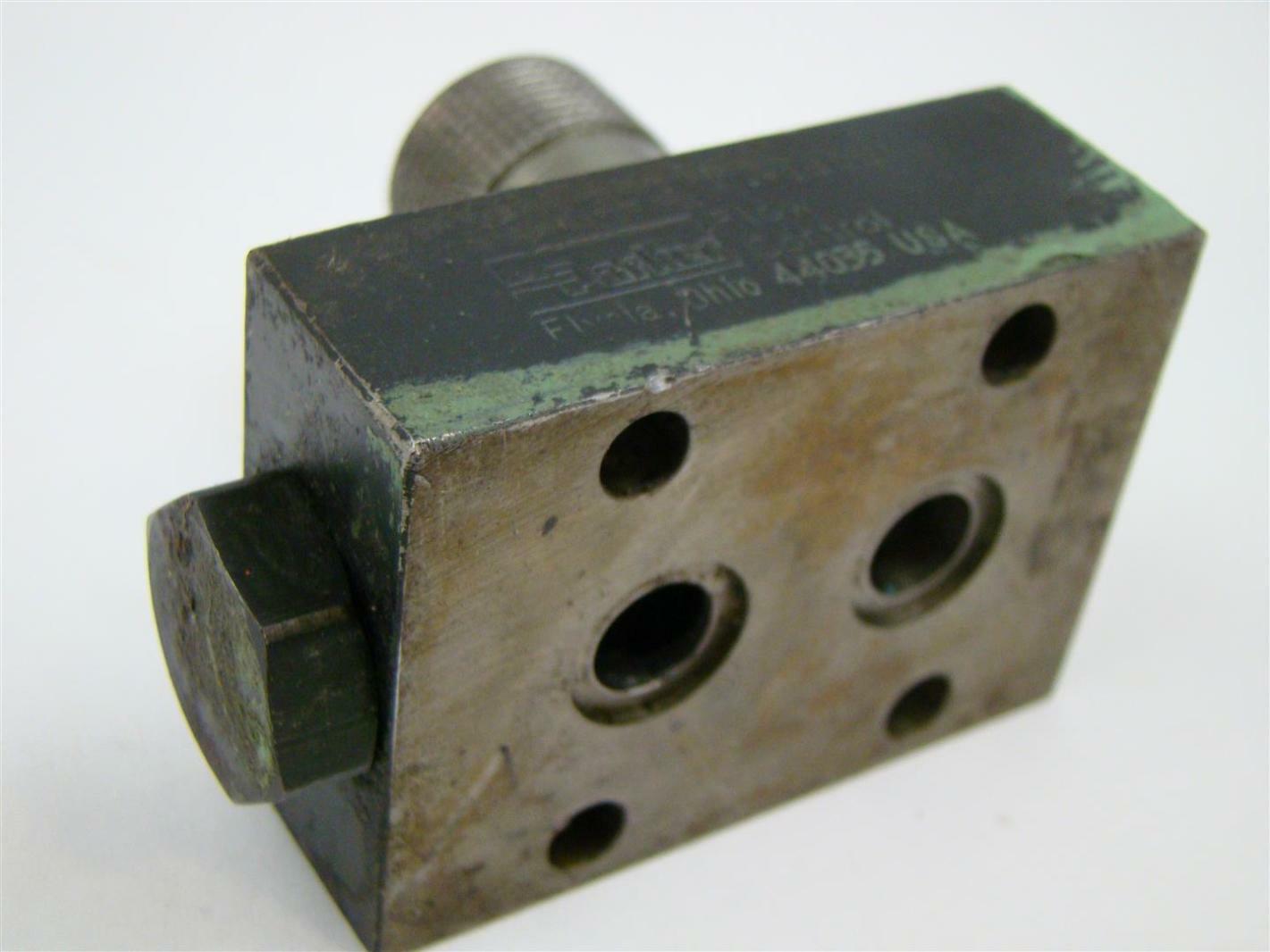 Parker Flow Control, Metered 3000PSI Max, Flow 8GPM | Joseph Fazzio ...