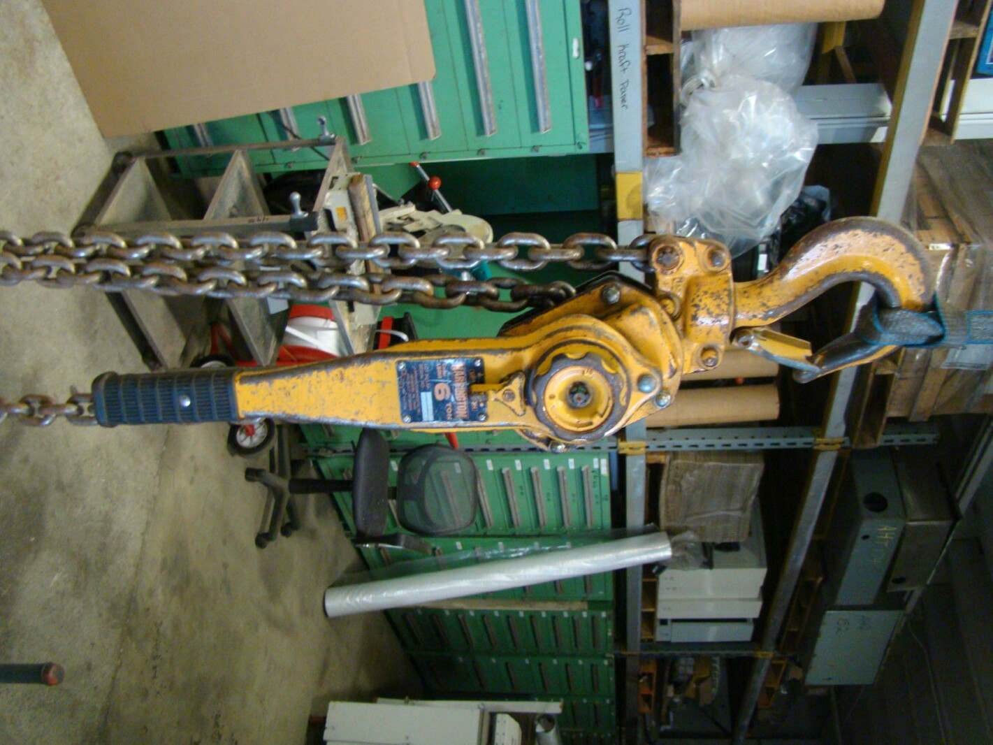 Harrington 6 Ton Chain Come Along Lever Hoist 18 12 000 Joseph