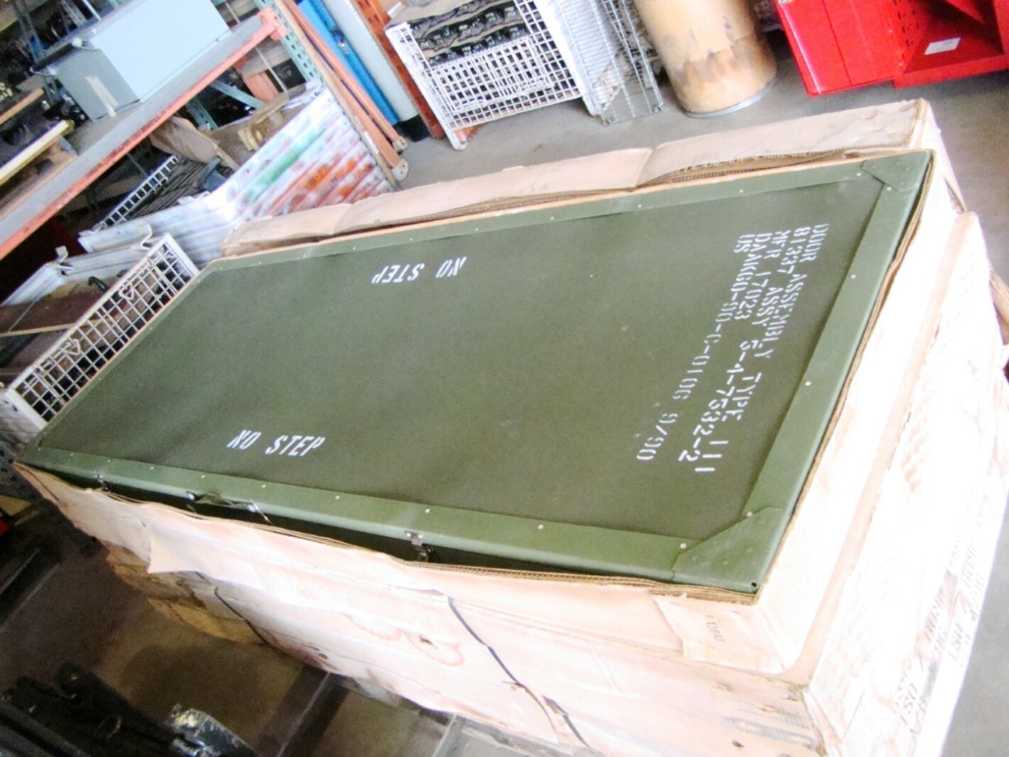 US MILITARY MGPTS Bump Thru Door Assembly - Military Style With Case ...