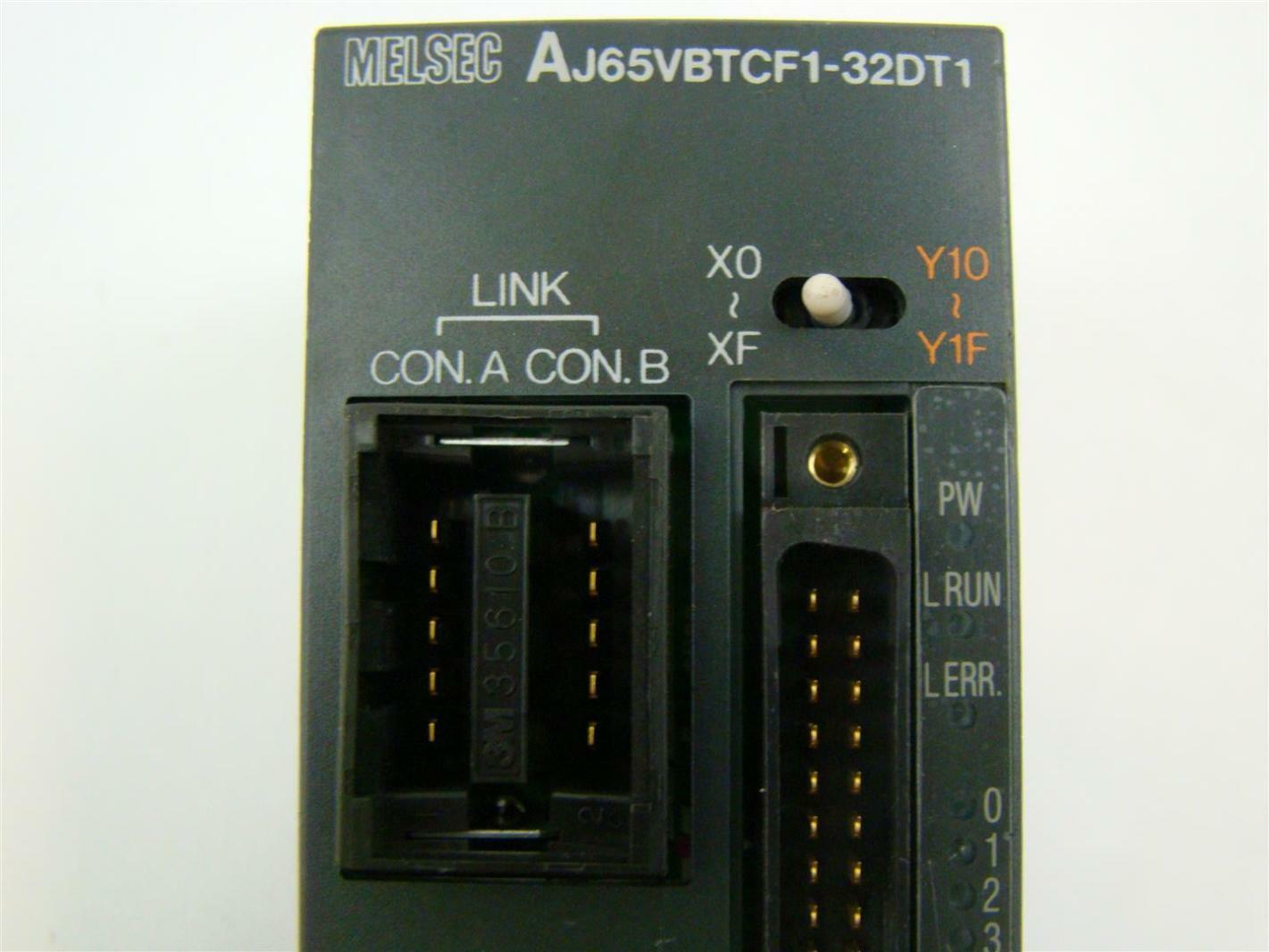 Mitsubishi Melsec PLC CC-link Input/Output Unit , AJ65VBTCF1-32DT1 ...