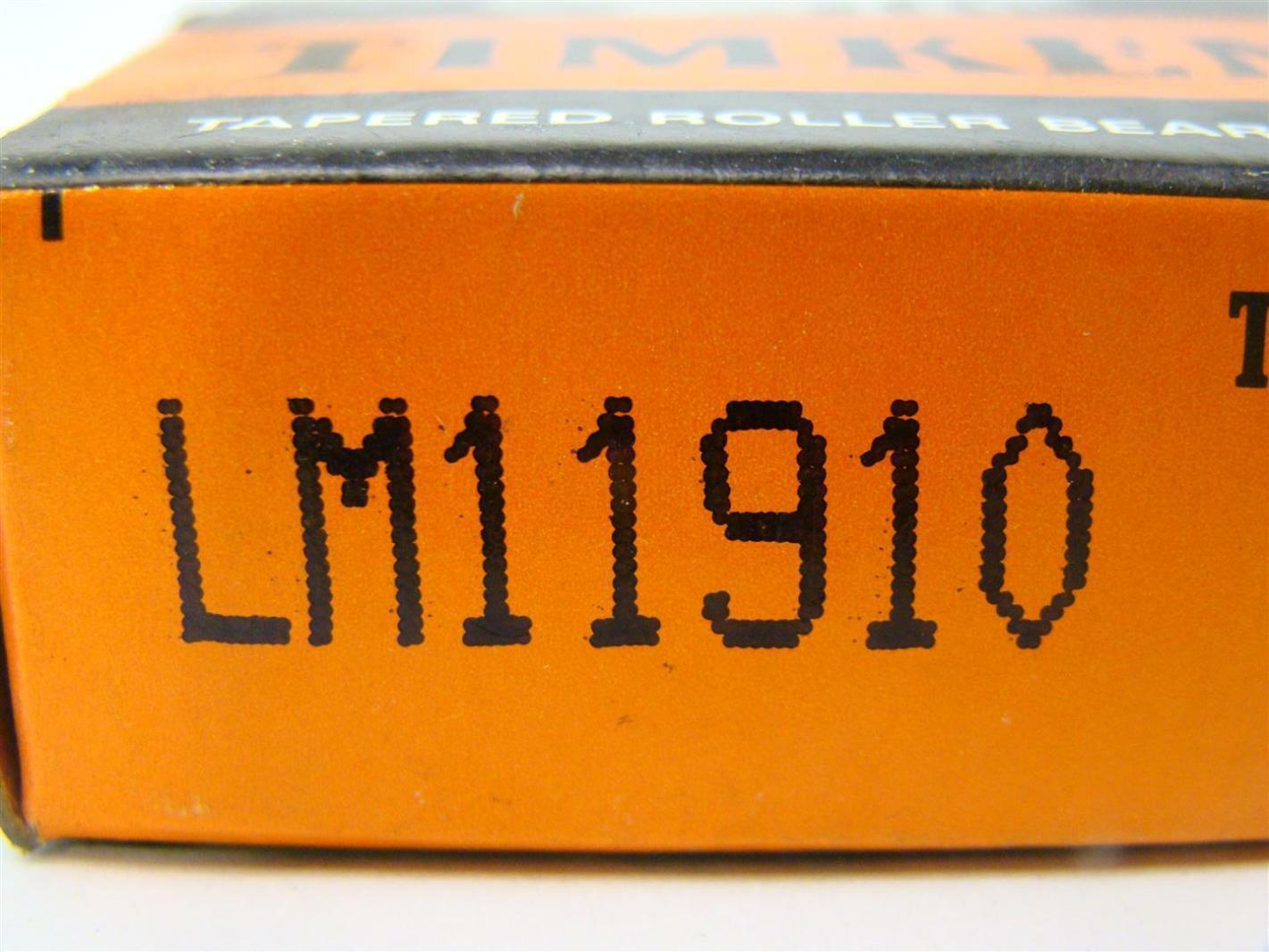 Timken Tapered Roller Bearing Race , LM11910 | Joseph Fazzio, Incorporated