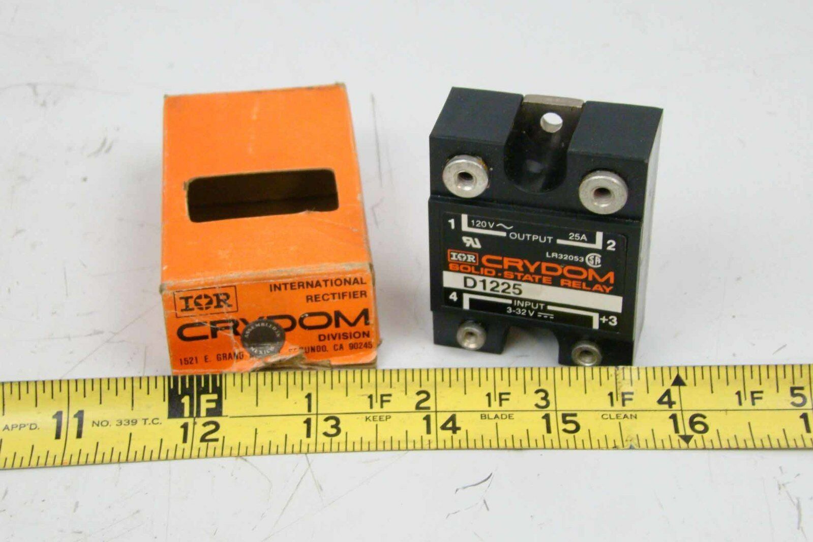 Crydon Solid State Relay 25A, D1225 | Joseph Fazzio, Incorporated