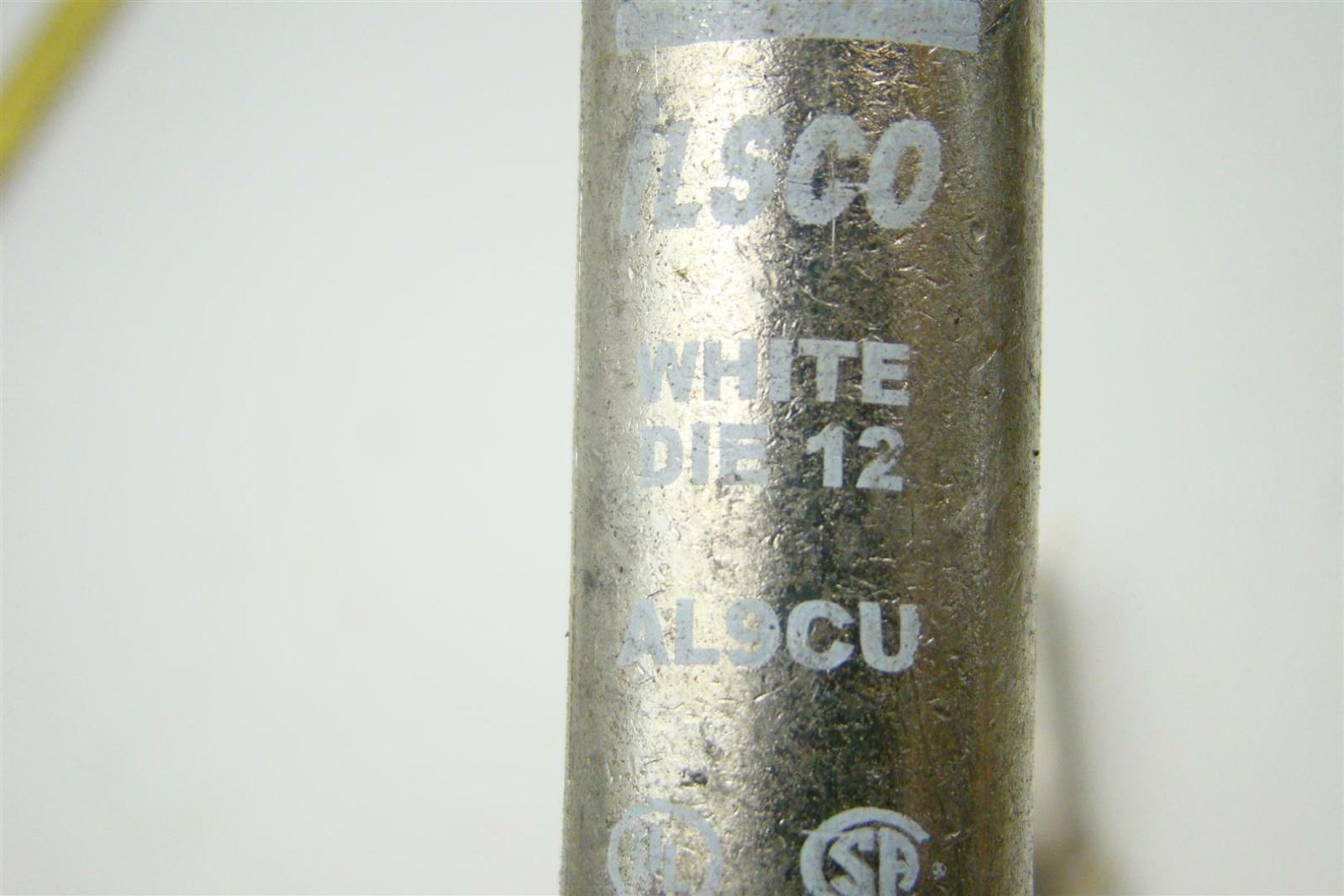 (3) ILSCO 4/0 ACL Aluminum Compression Lug, White Die 12 , AL9CU ...