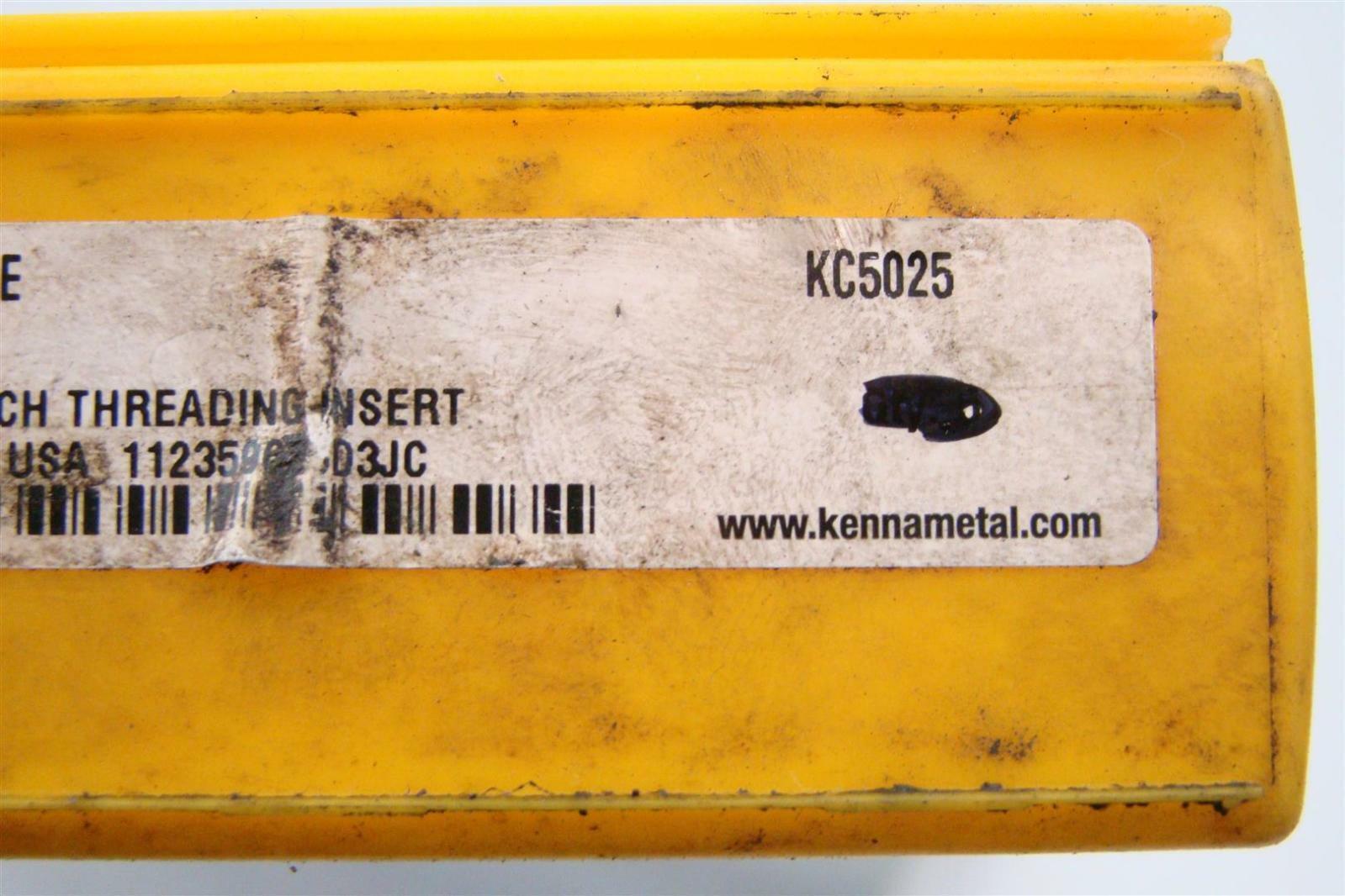 (4) Kennametal Carbide Insert , KC5025 | Joseph Fazzio, Incorporated