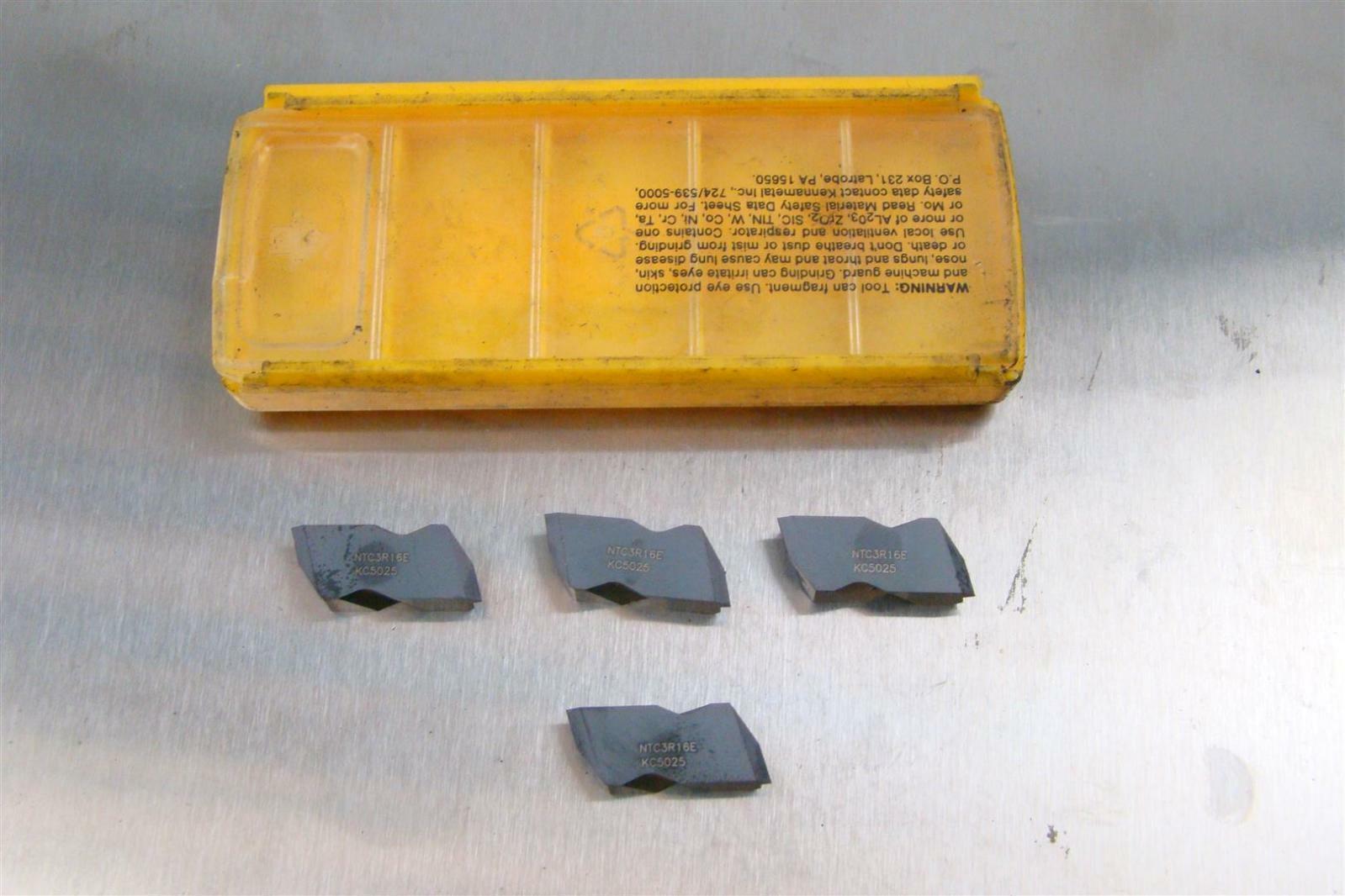 (4) Kennametal Carbide Insert , KC5025 | Joseph Fazzio, Incorporated