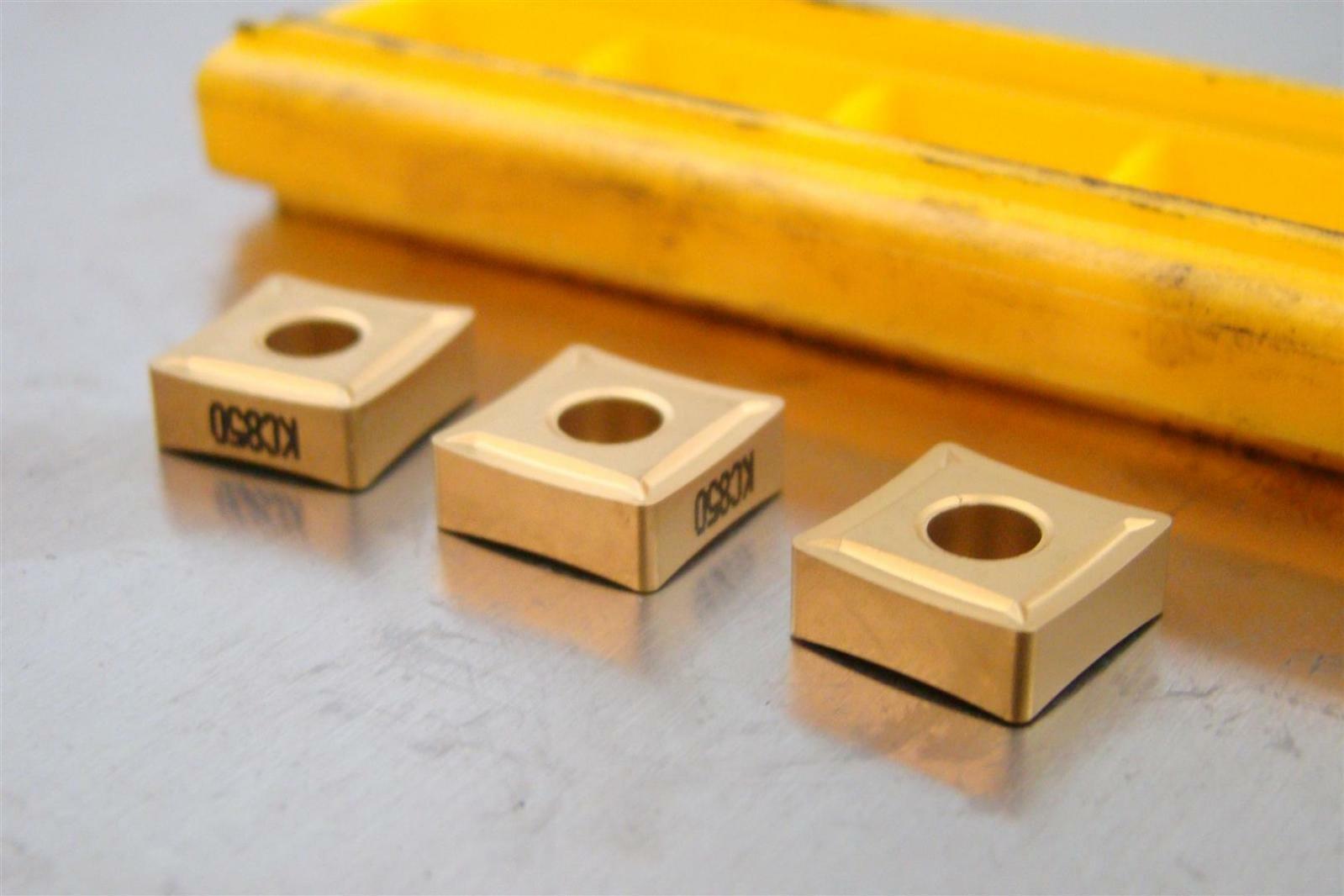 (3) Kennametal Carbide Insert Chip Control, KC850 | Joseph Fazzio ...