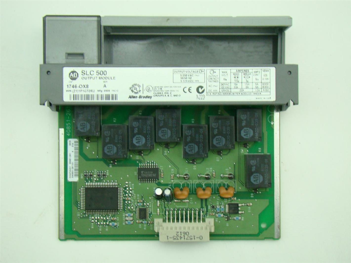 Allen Bradley Output Module SLC500, 1746-OX8 | Joseph Fazzio, Incorporated