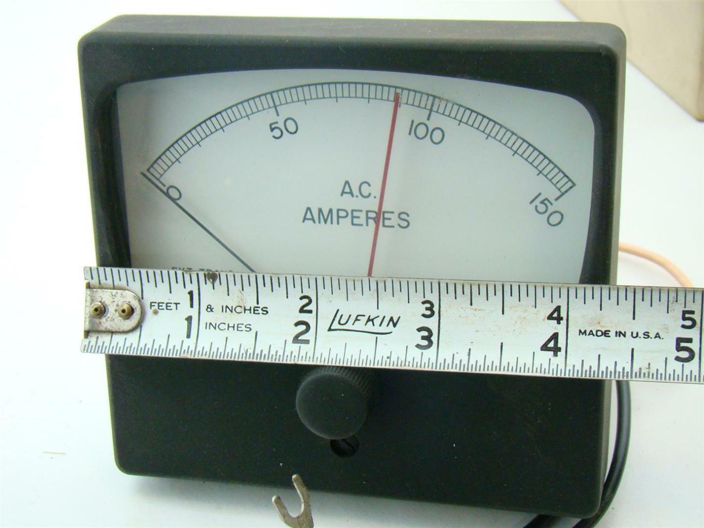 API Instruments AC 150 Amp Gauge , 461-C | Joseph Fazzio, Incorporated