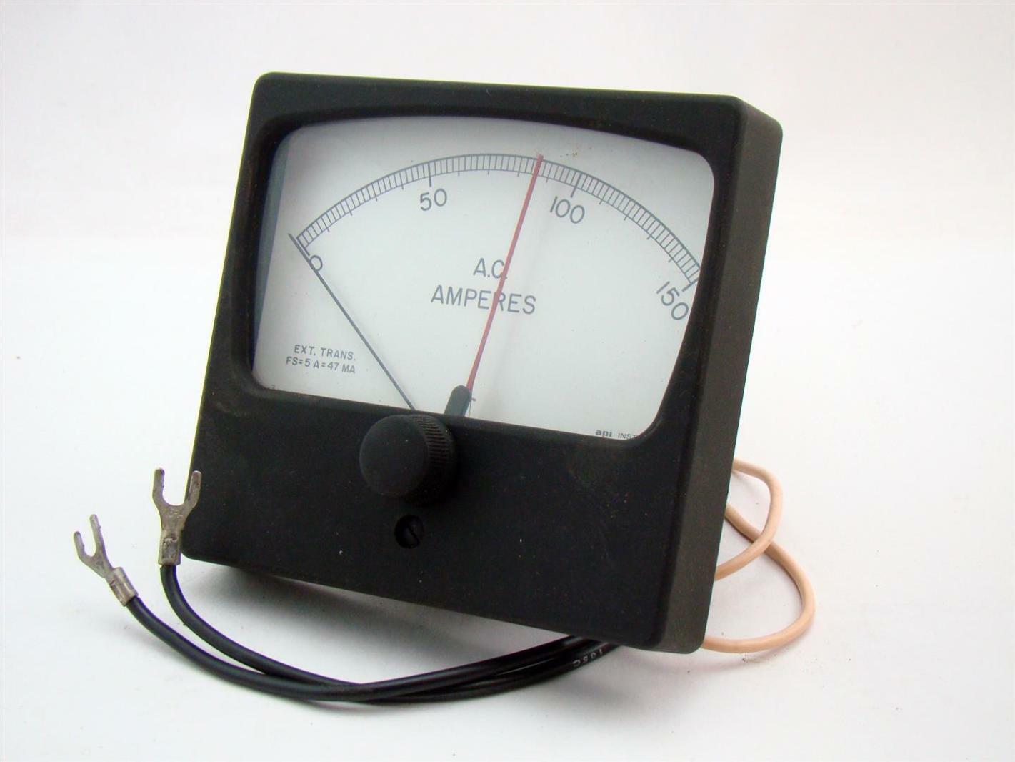 API Instruments AC 150 Amp Gauge , 461-C | Joseph Fazzio, Incorporated