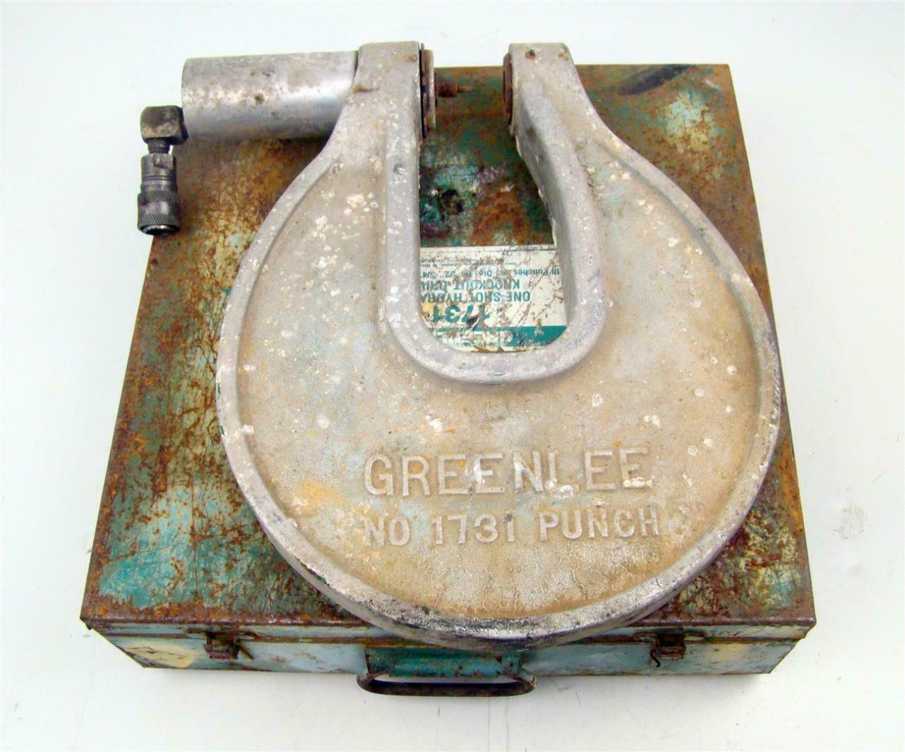 Greenlee C- Frame Knockout Punch Driver , 1731 | Joseph Fazzio ...