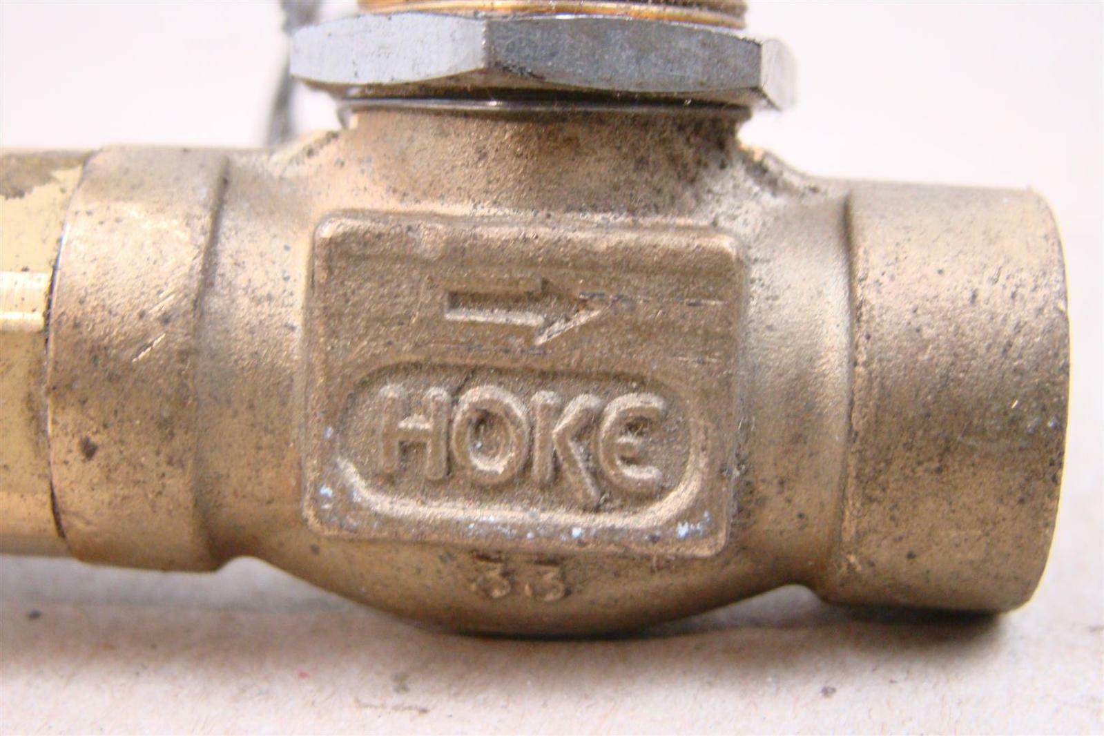 Hoke High Pressure Brass Valve 1/4" NPT, 33 | Joseph Fazzio, Incorporated