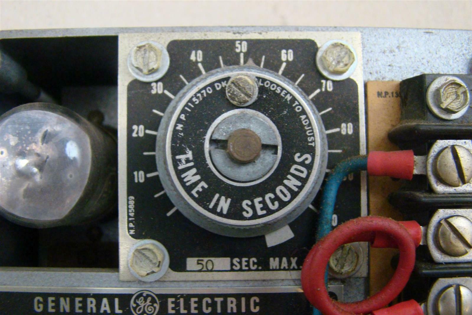 General Electric Electronic Timer 115/230v, 50/60Hz, CR7504-A142 ...