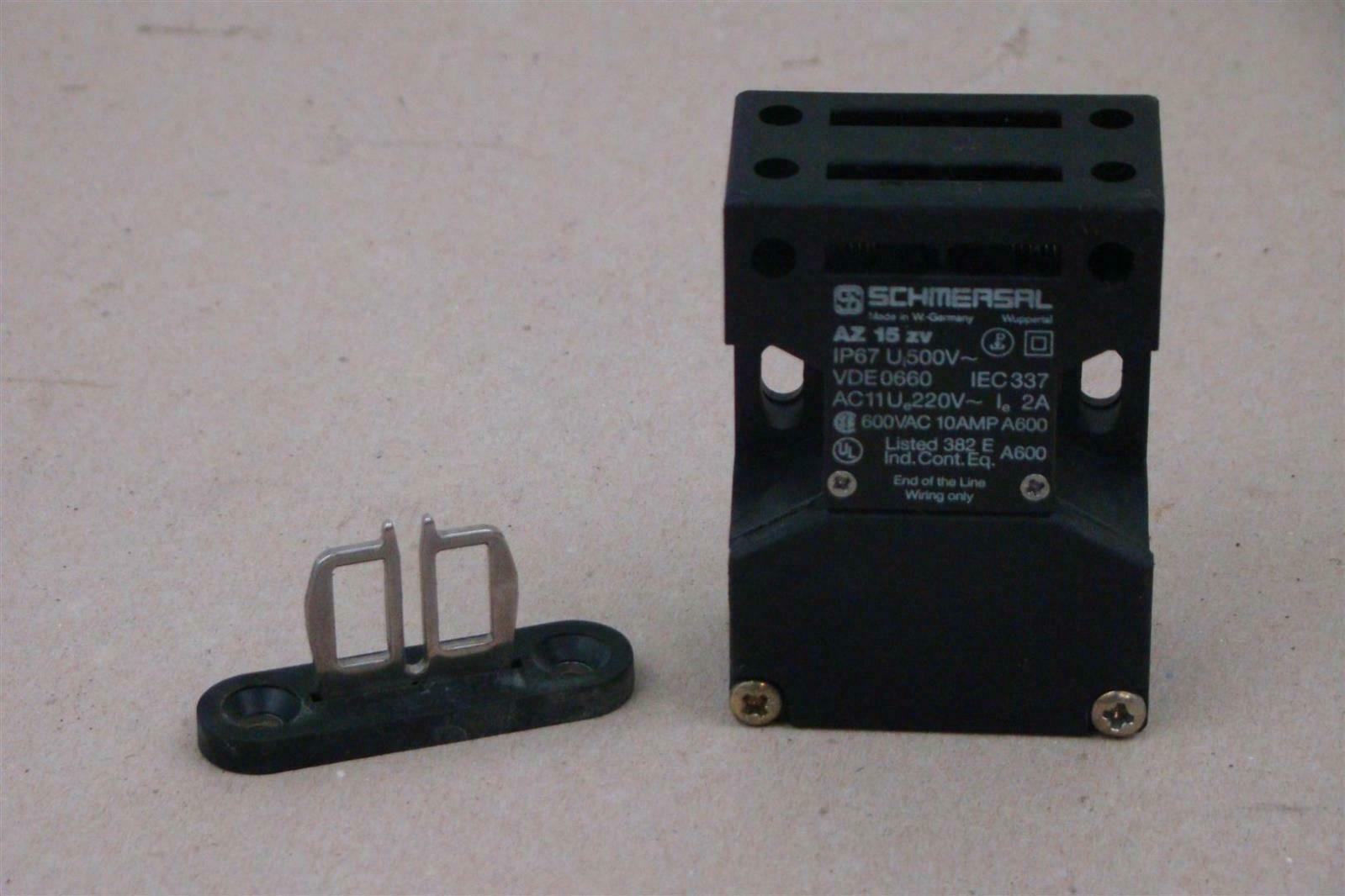 Schmersal Interlock Safety Switch 600VAC, 10AMP, AZ 15 zv | Joseph ...
