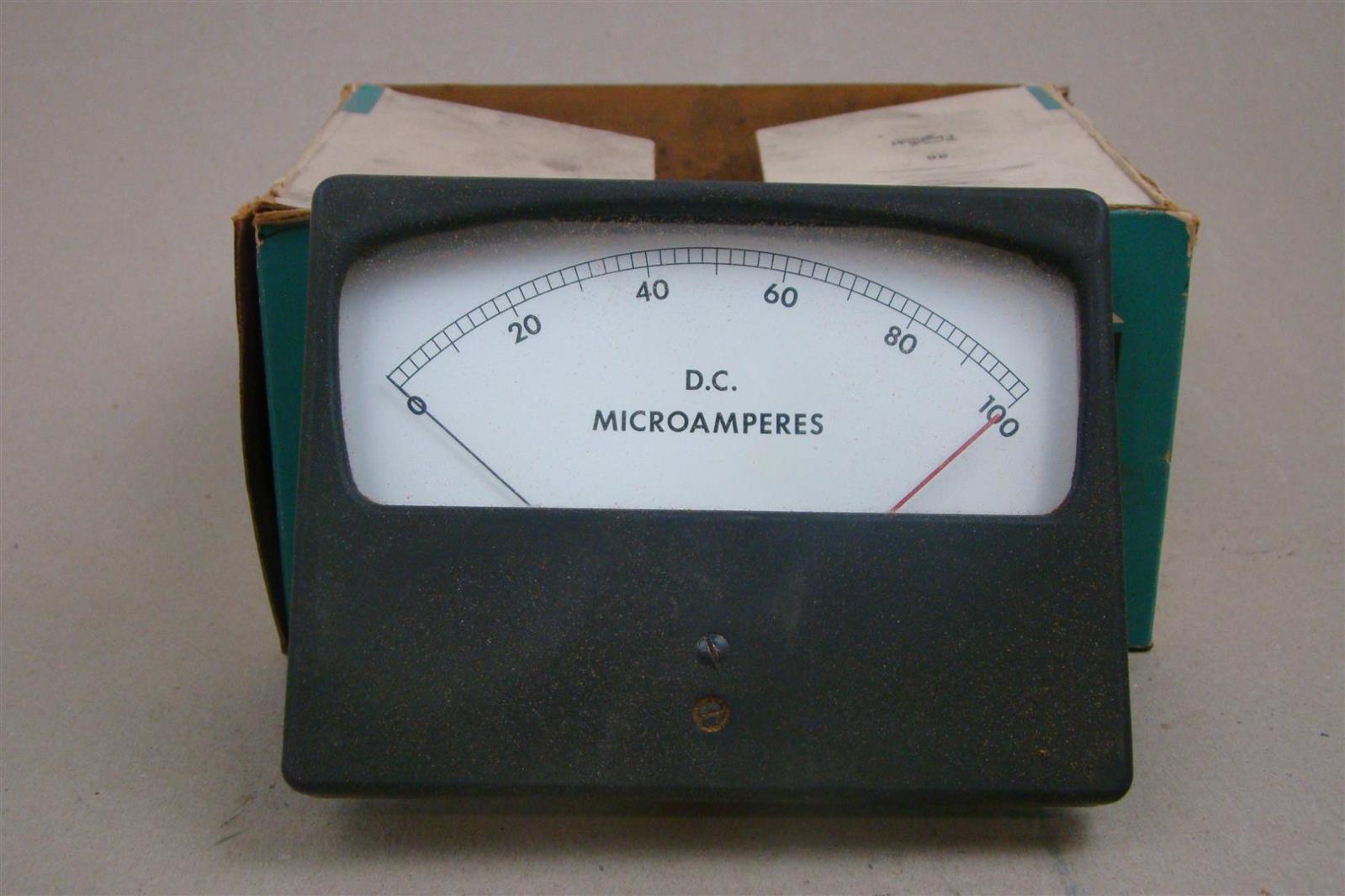 API Instruments 6" DC Micro Amps Meter, 0-100 , 661 | Joseph Fazzio ...