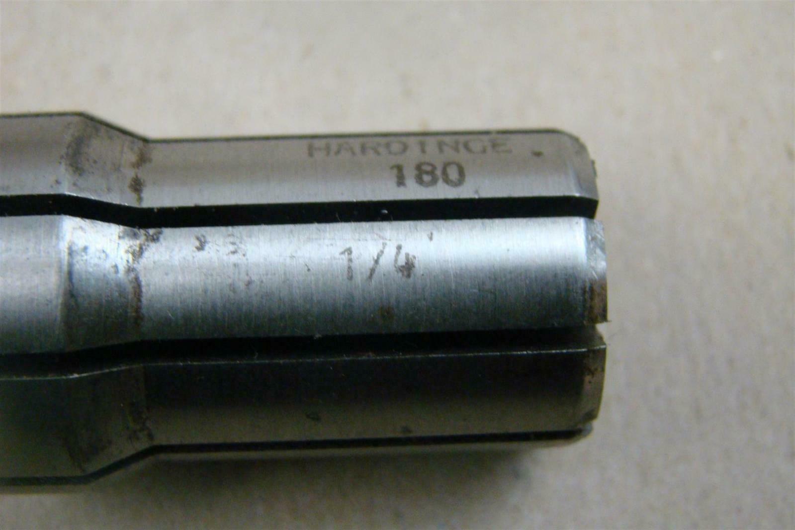 (8) Hardinge Collets (1/4", 5/16", 3/8",7/16", 9/16", 5/8", 1 1/16", 3/ ...