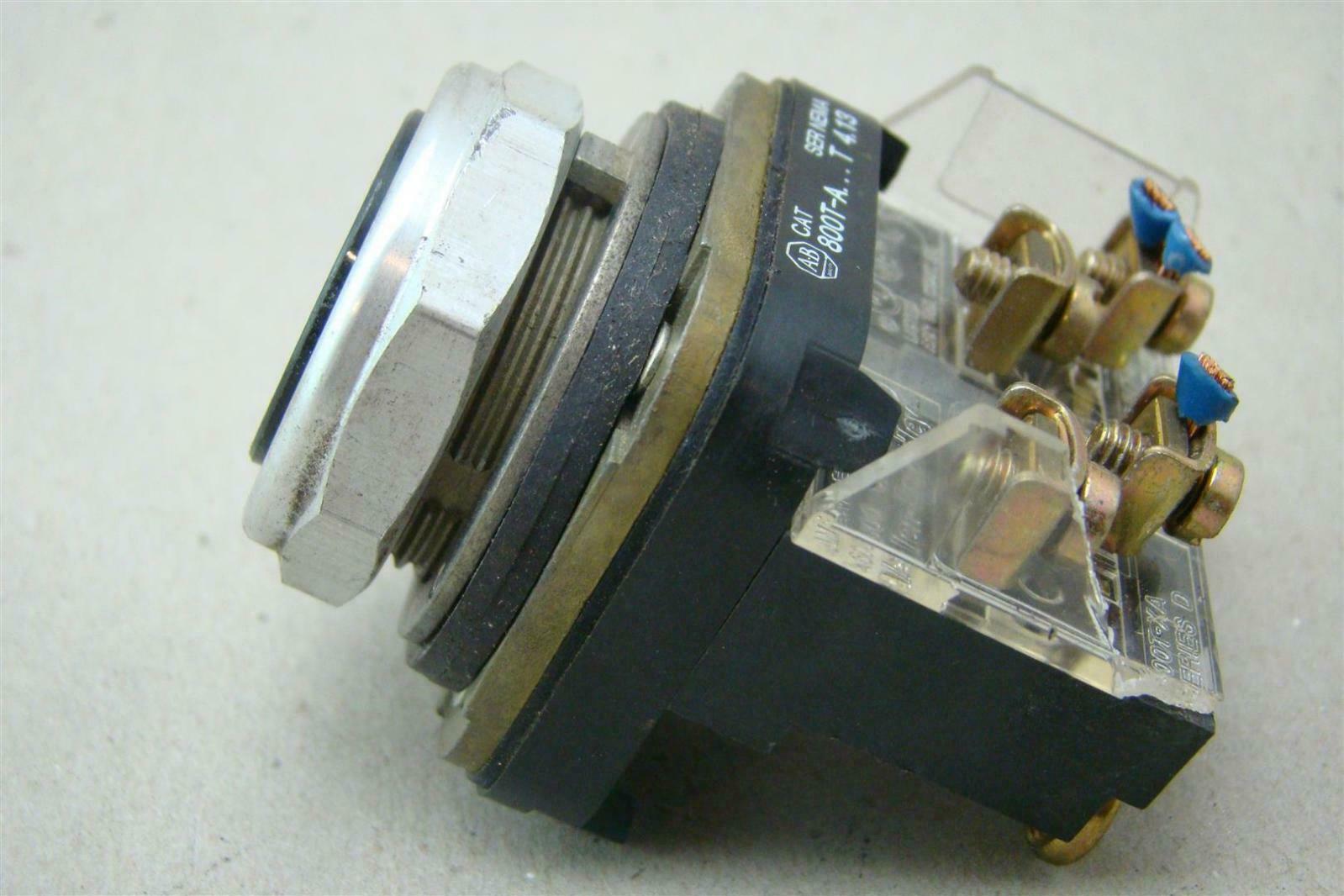 Allen Bradley Black Push Button with Contact Block , 800T-XA | Joseph ...