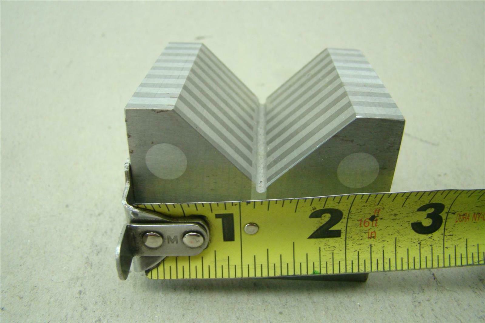 2" Magnetic Chuck V Block | Joseph Fazzio, Incorporated