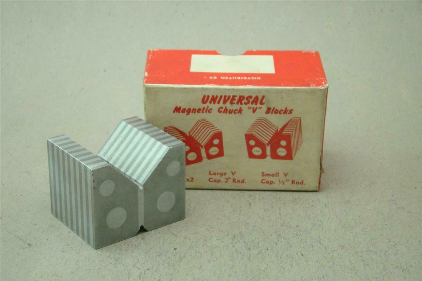2" Magnetic Chuck V Block | Joseph Fazzio, Incorporated