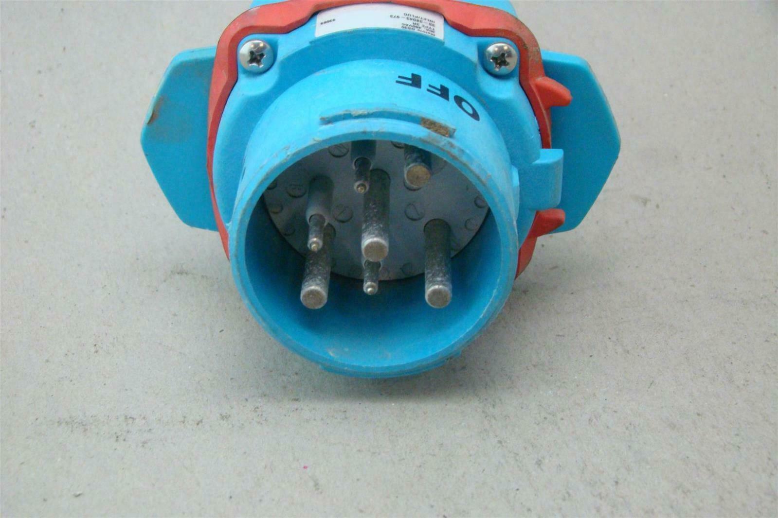 Marechal 30A Inlet Plug 3PH 480v Type 3R, Meltric DS380 | Joseph Fazzio ...