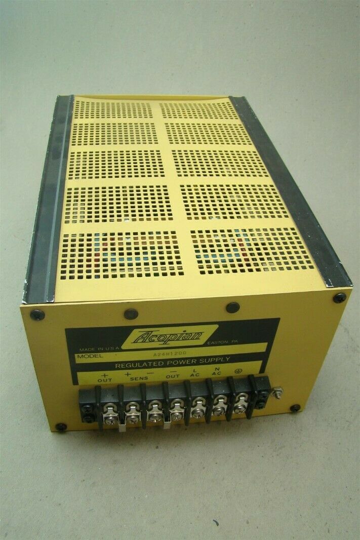 Acopian Regulated Power Supply , A24H1200 | Joseph Fazzio, Incorporated