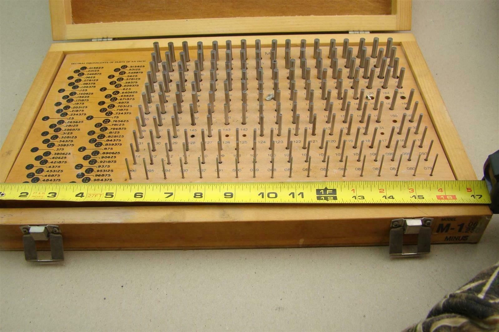 Ralmike's Tool-A-Rama Gage Pin Kit M-1, .061/.250, 044-1933 | eBay