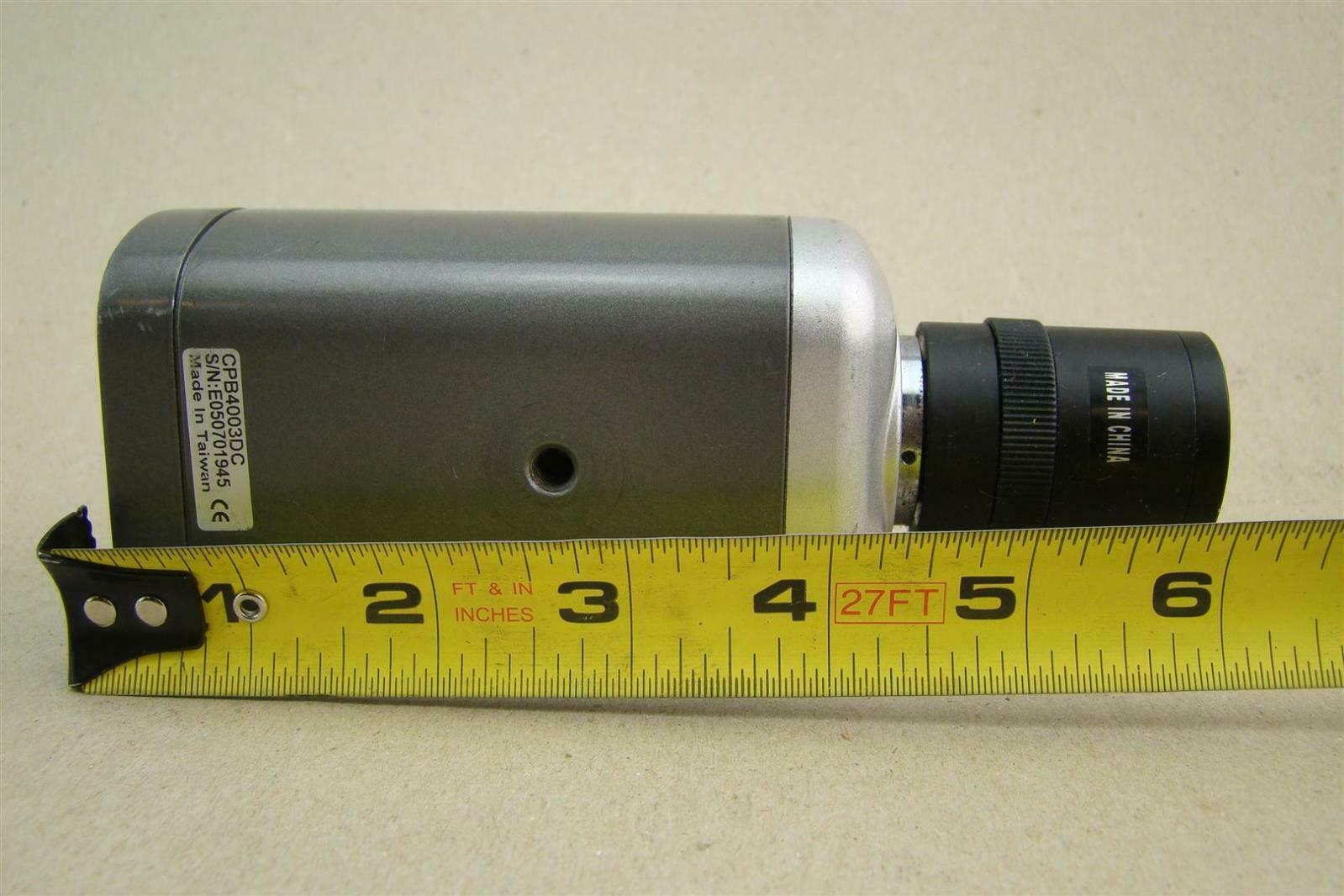 Security CCD Camera 3.5-8mm 1/3", 1:1.4 CPB4003DC | Joseph Fazzio ...